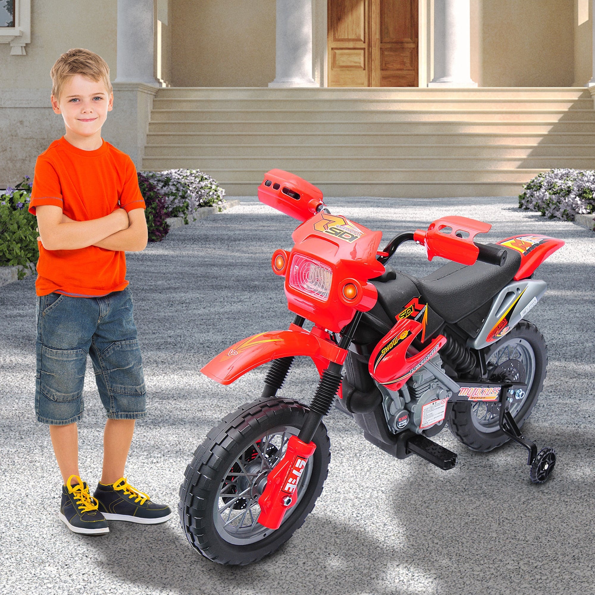 Siavonce 40.5-in 6-volt Kids Riding Toys in the Kids Play Toys ...