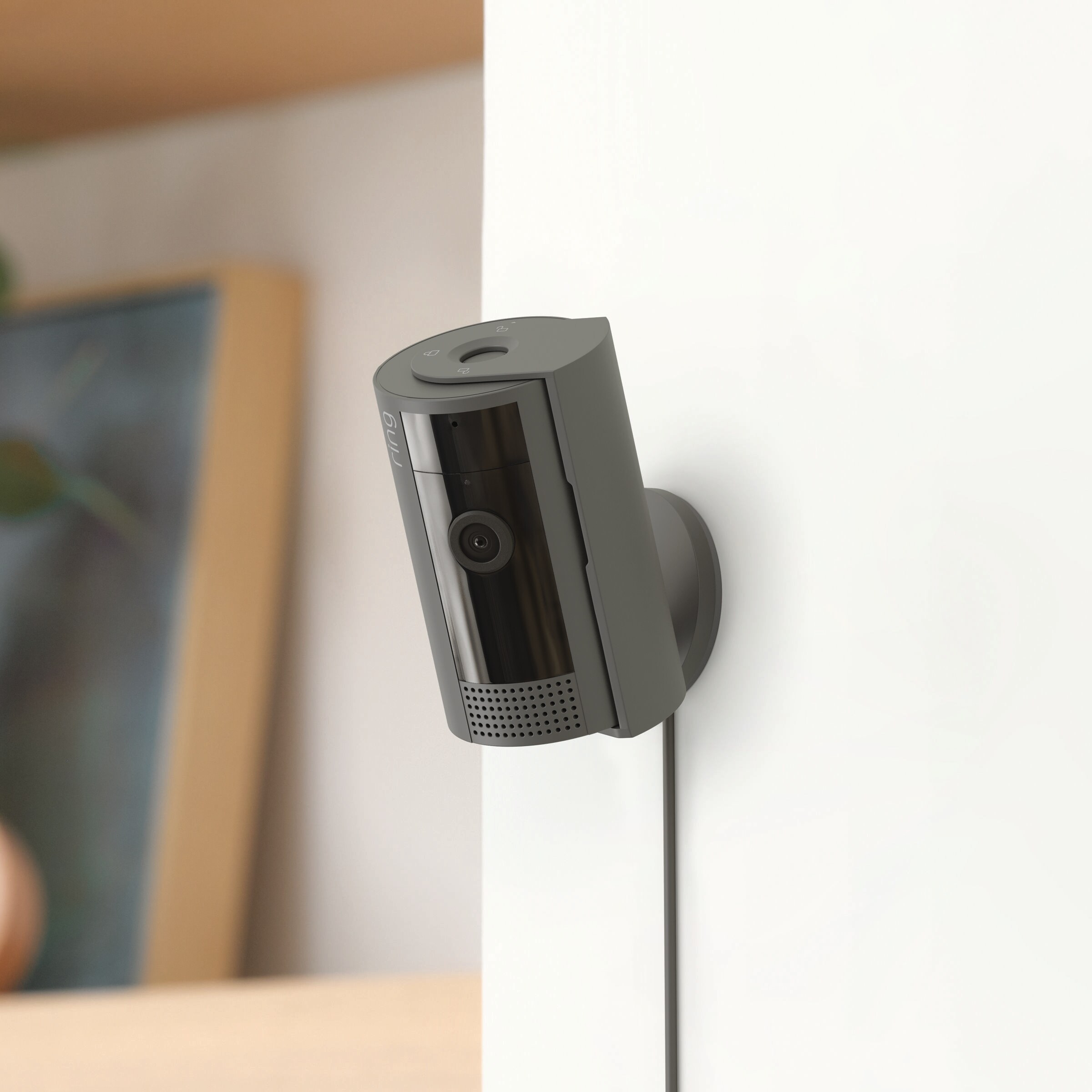 Ring Indoor Cam (2nd Gen) - Plug-In Smart Security Wifi Video Camera ...