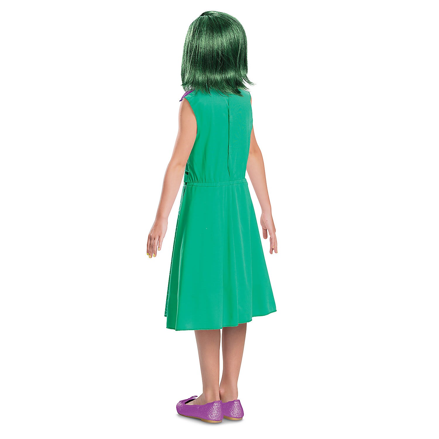 Disguise Girl's Classic Disney/Pixar Inside Out 2 Green Disgust Costume ...