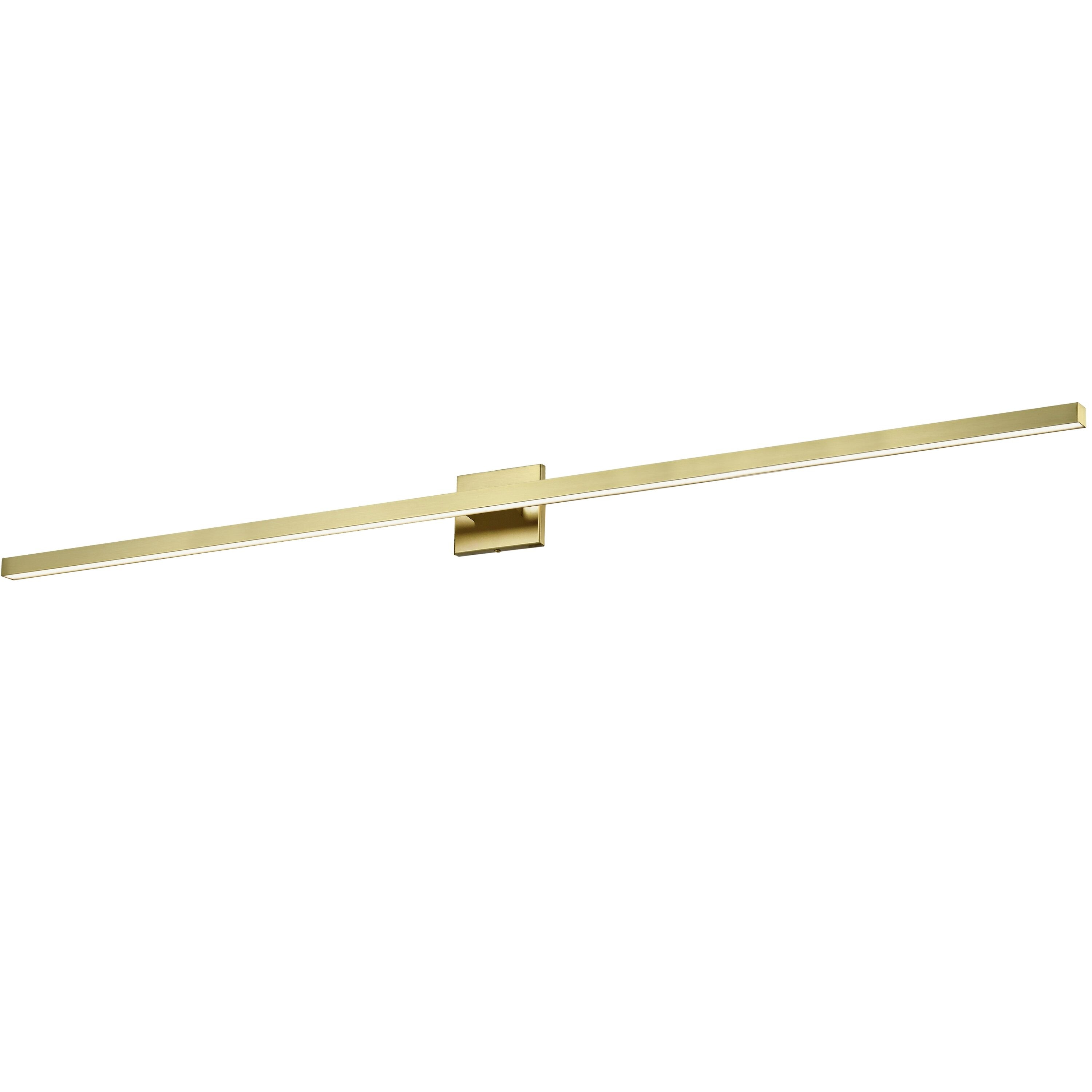 Dainolite Arandel 47.5-in 1 Light Brass Integrated LED Transitional ...
