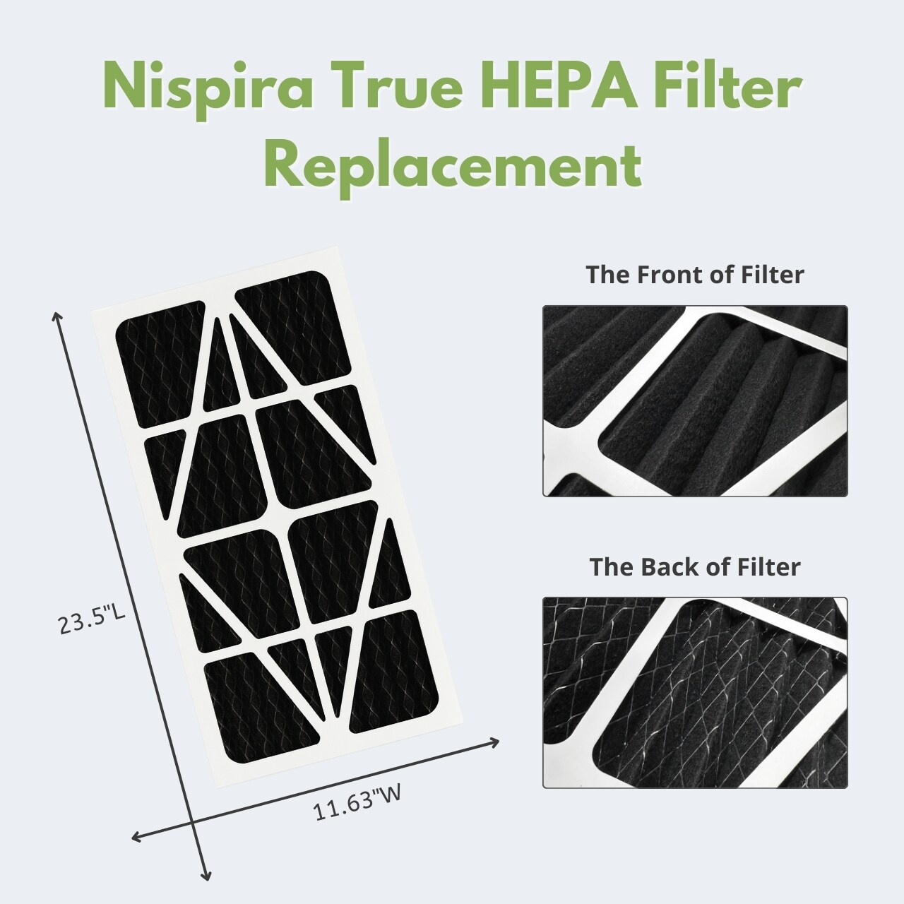 Nispira Upgraded Outer Air Filter Compatible with WEN Three Speed ...