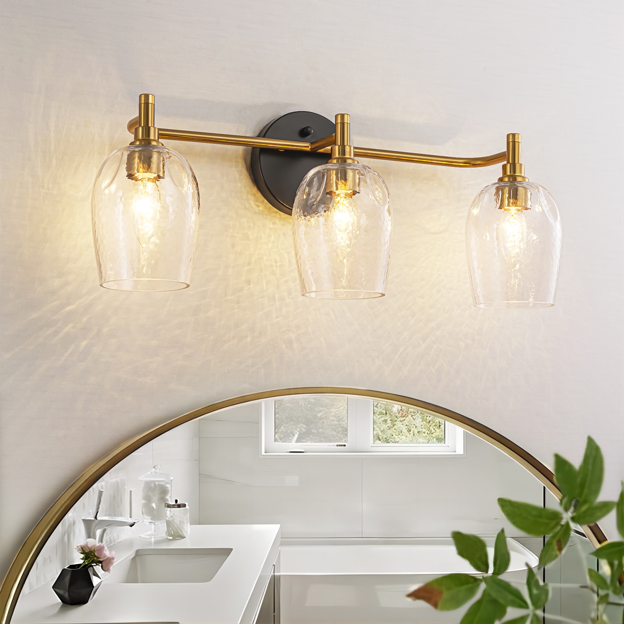Rennnsan Visham 22-in 3 Light Multiple finishes Multiple colors Modern ...