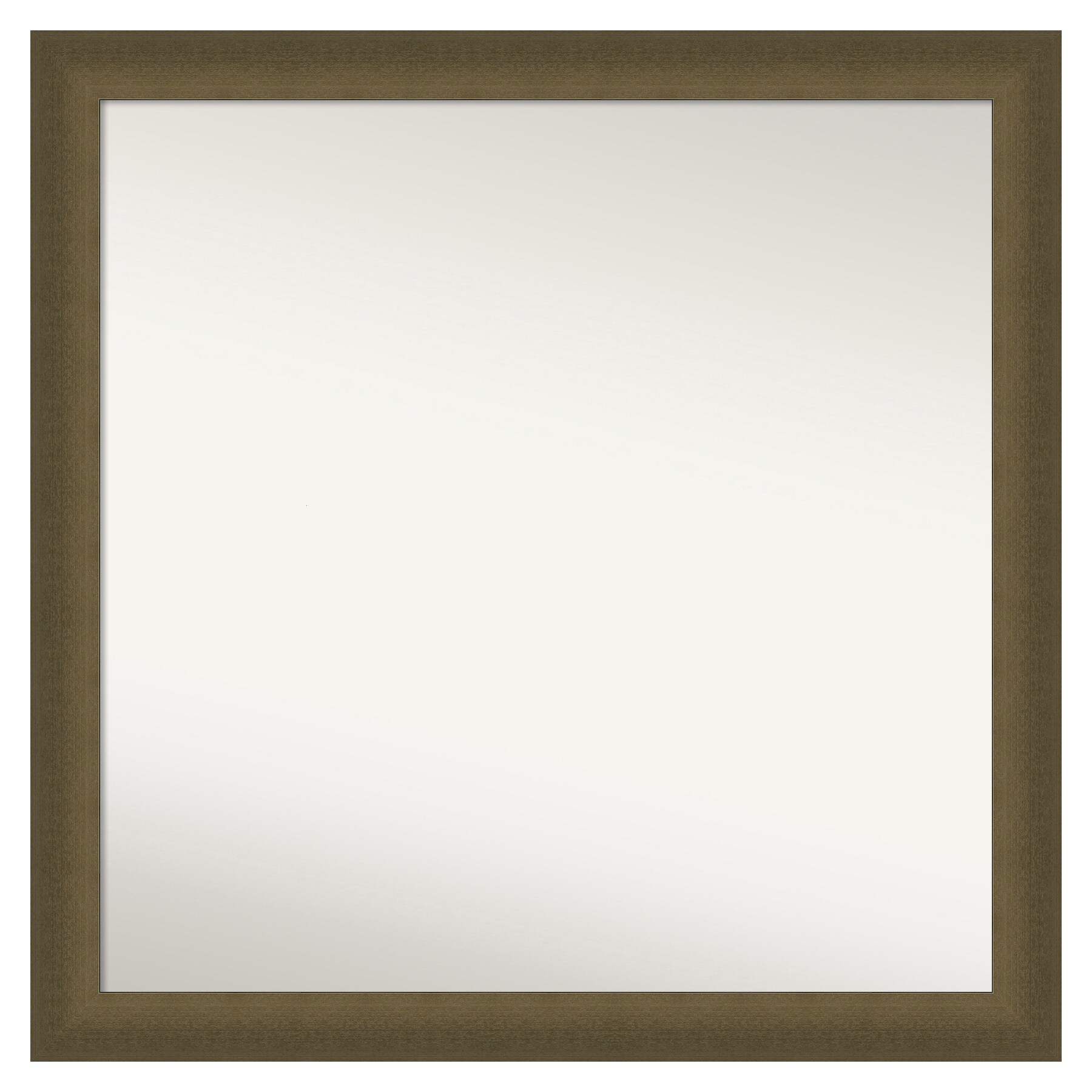 Amanti Art Blaine Light Bronze Narrow Frame 29.5-in W x 29.5-in H ...