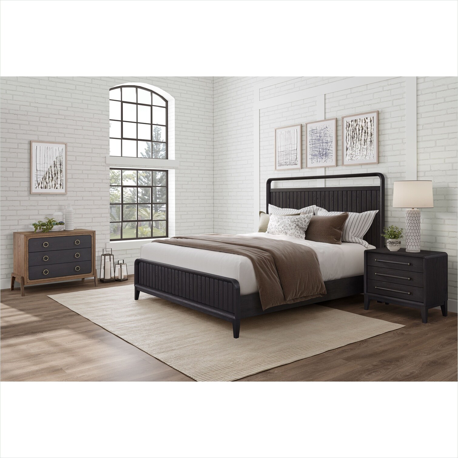 SunJet Double dresser with nine spacious drawers and jewelry box in ...