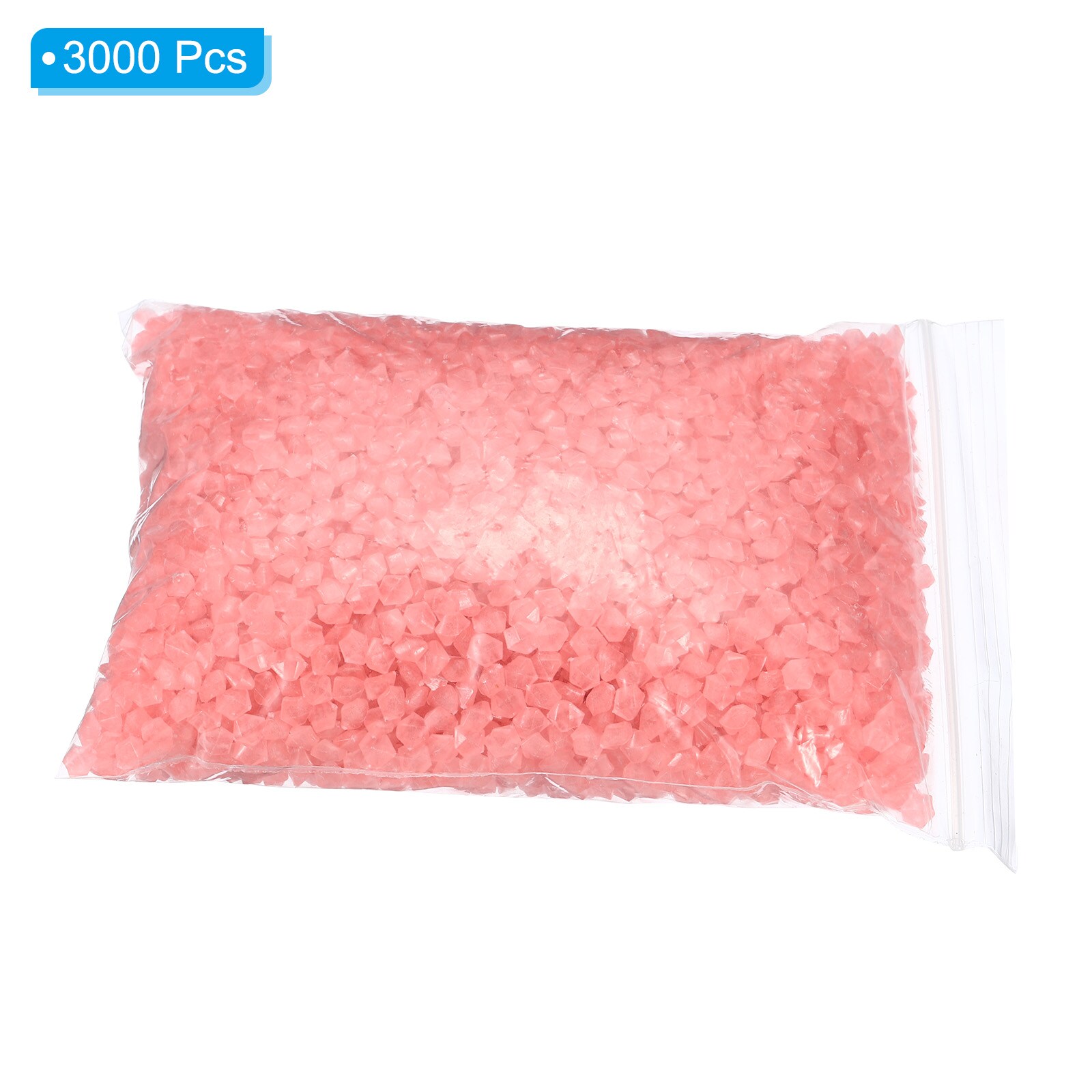 Unique Bargains 3000pcs Glow Rocks 3-5mm Glow Pebbles Decoration in the ...