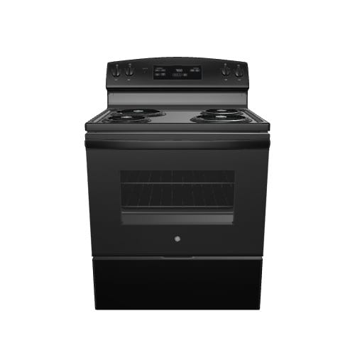 GE 30-in 4 Burners 5-cu ft Self-Cleaning Freestanding Electric Range ...