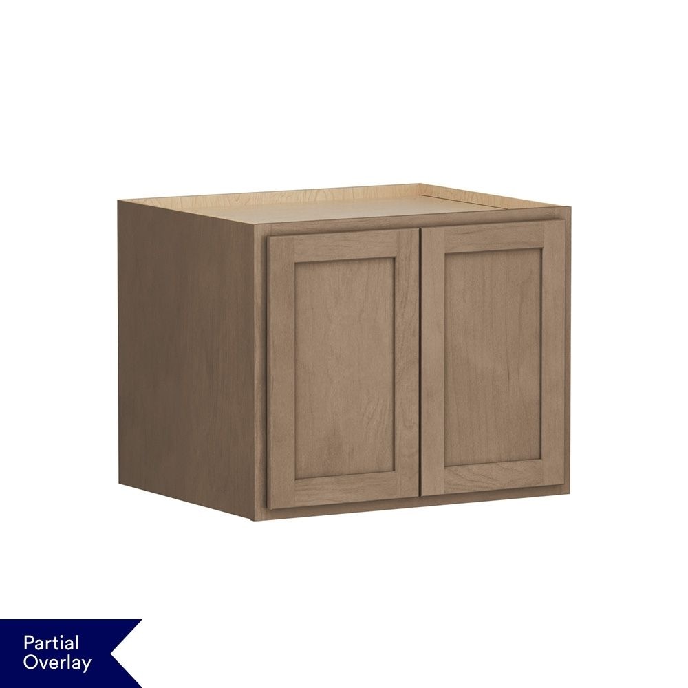 Shenandoah Breckenridge POL 30-in W x 24-in H x 24-in D Almond Stained ...