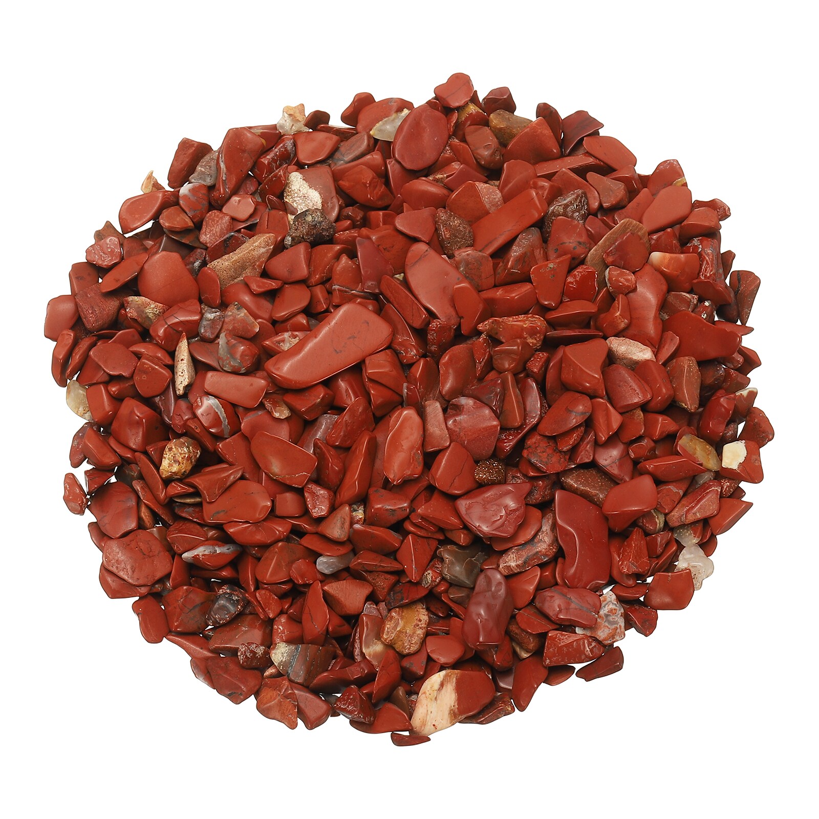 Unique Bargains Crystal Chips Stone 0.44 Lb Fluorite Gravel Rocks (Red ...