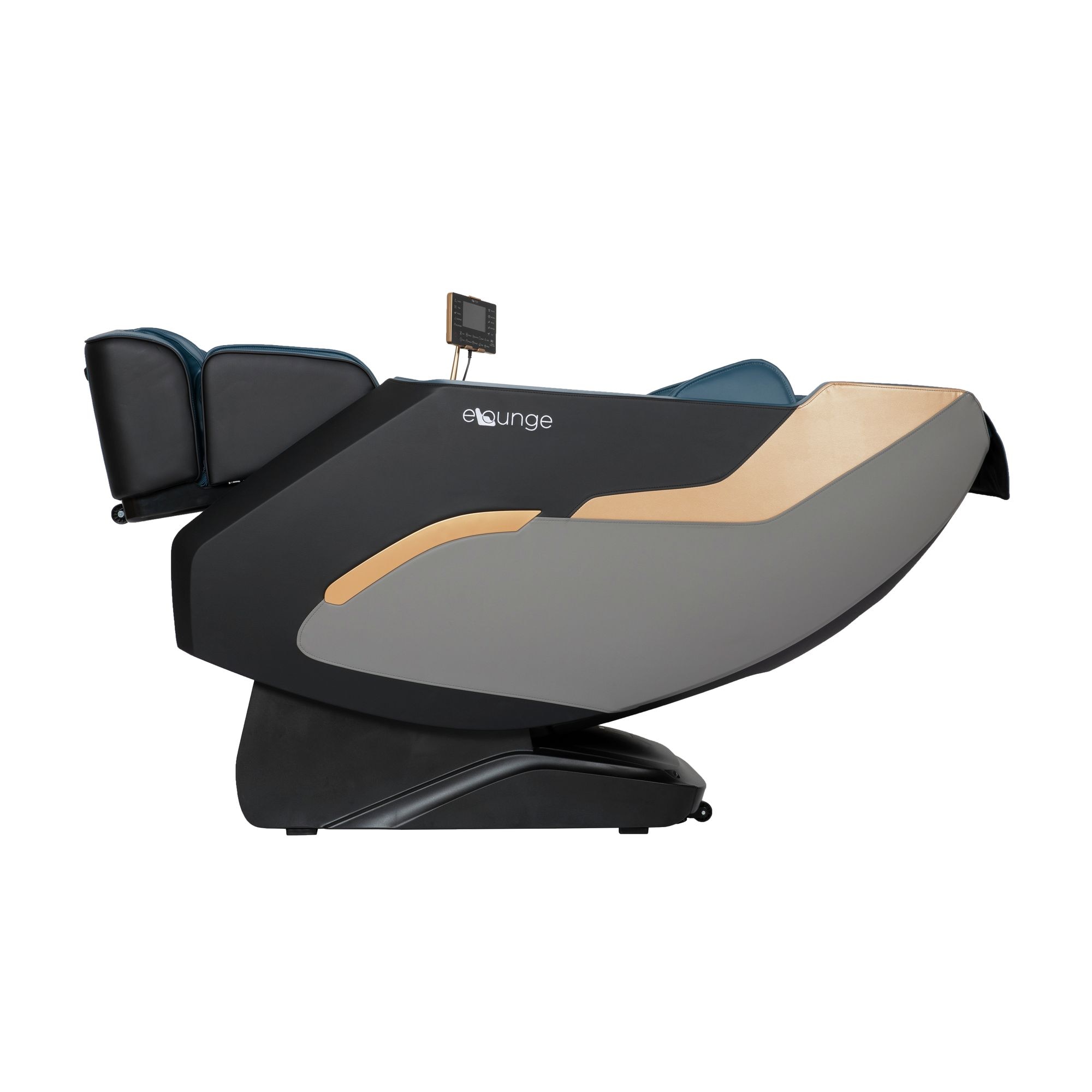 Picket House Furnishings Enhance Navy Faux leather Powered Reclining ...