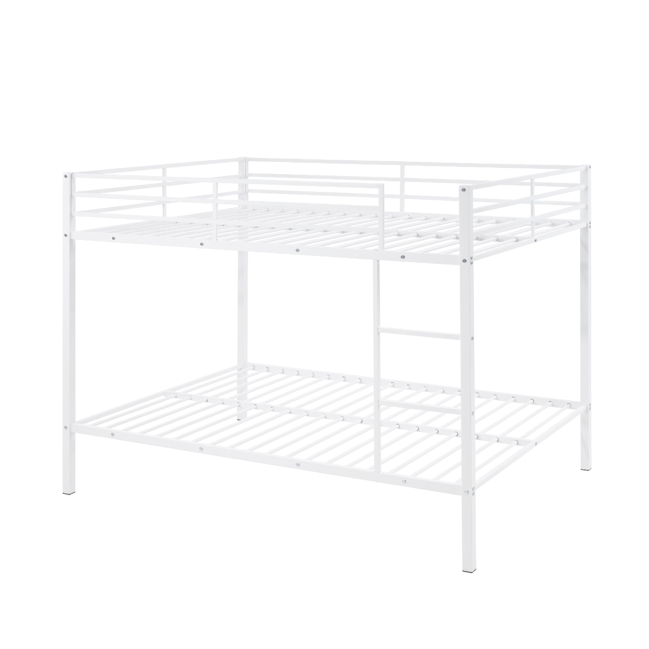 Tatayosi Full Over Full Bunk Bed; Heavy Duty Metal Bunk Bed Frame with ...