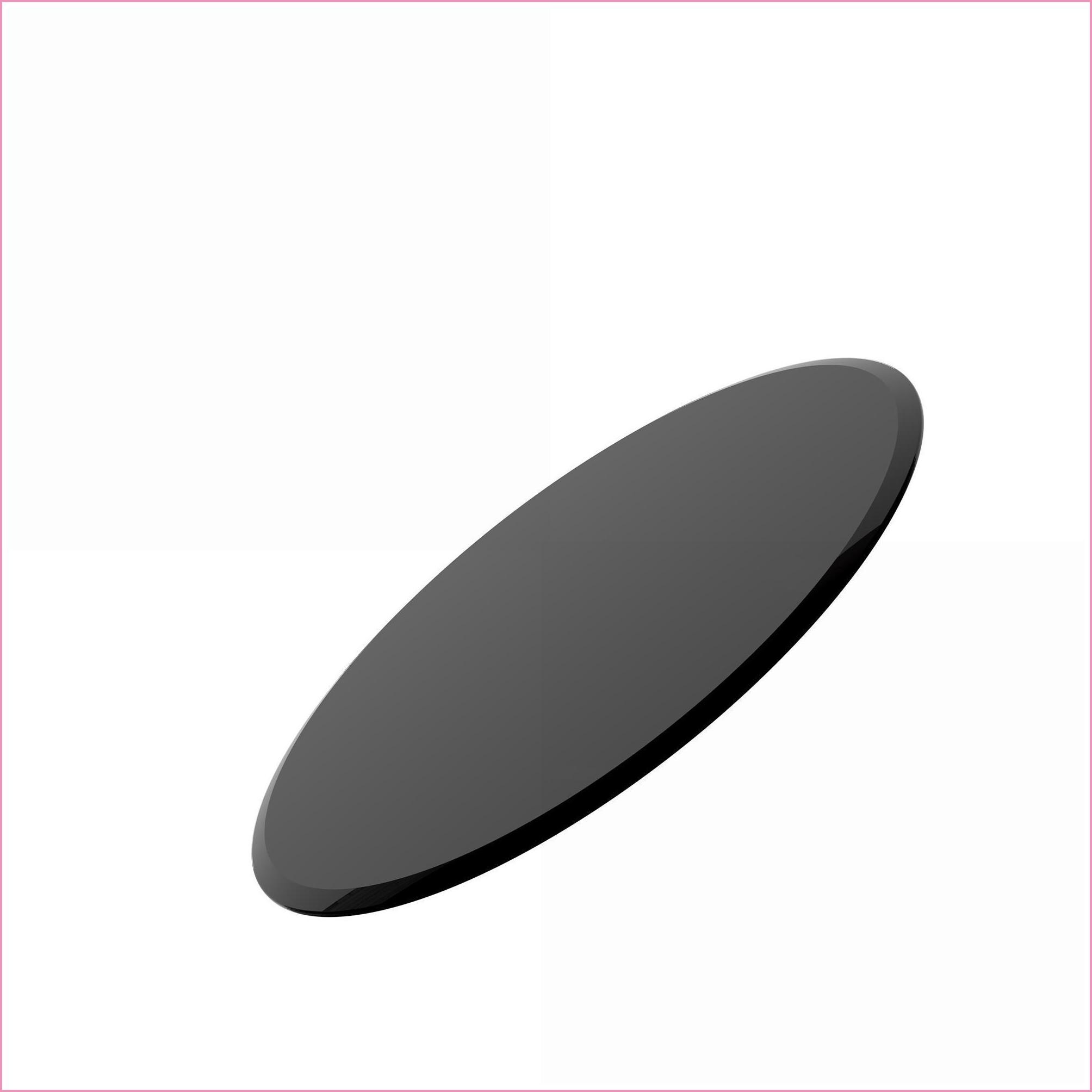Watnature 28 Round Tempered Glass Coffee Table Top 2 or5 Thick Polished ...
