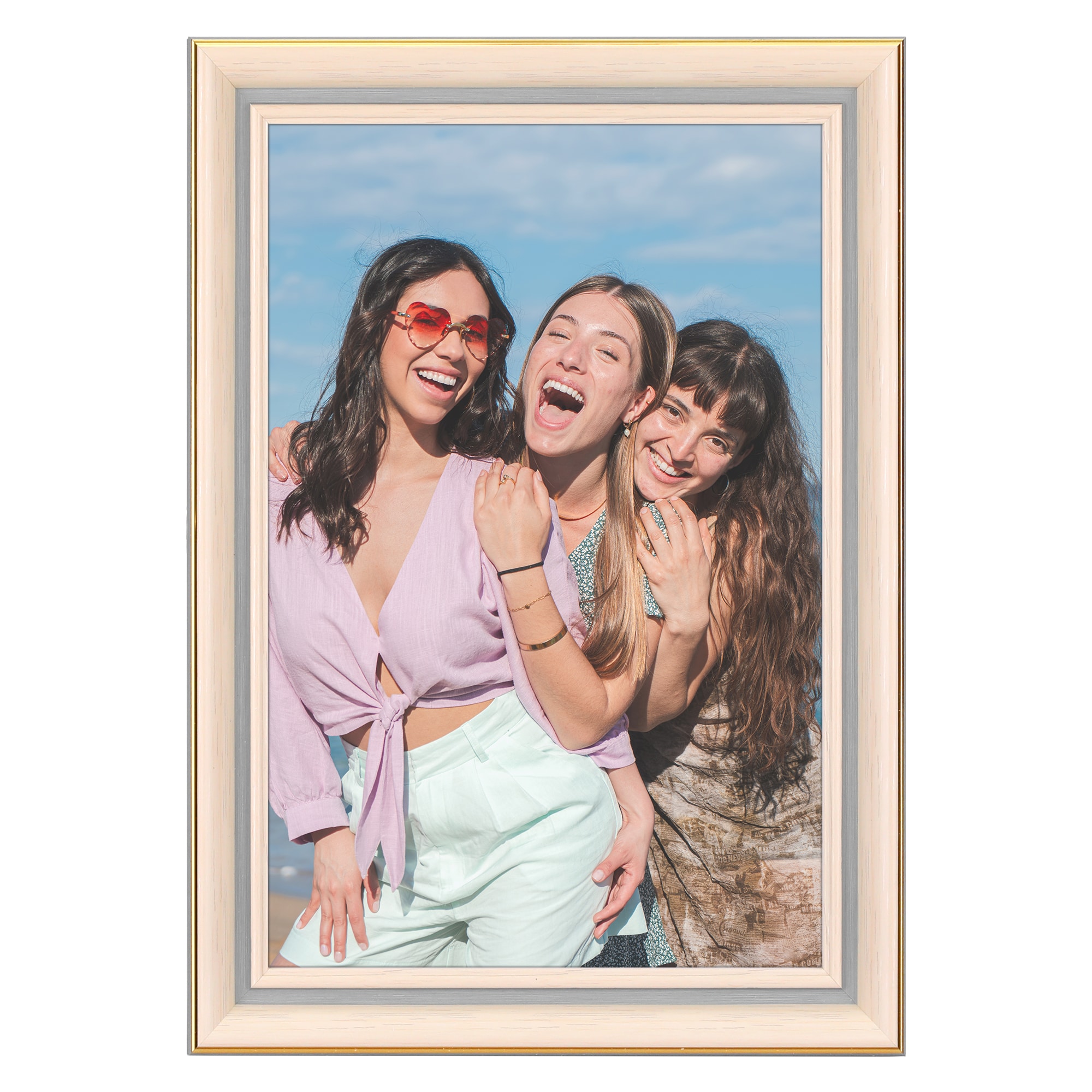Unique Bargains Picture Frame for Tabletop Display and Wall Hanging Art ...