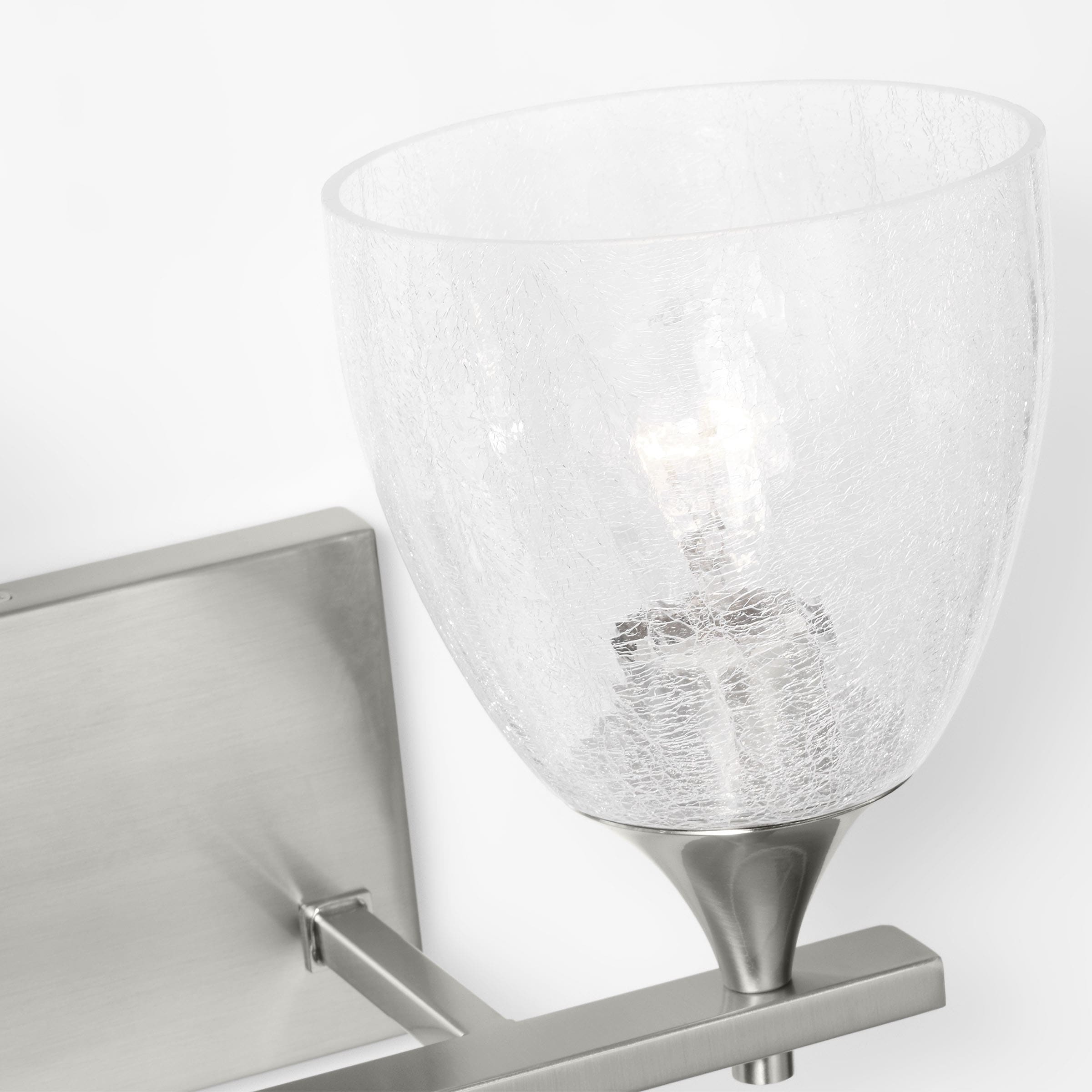 Scott Living Toffino 16-in 2 Light Brushed Nickel Modern/contemporary ...