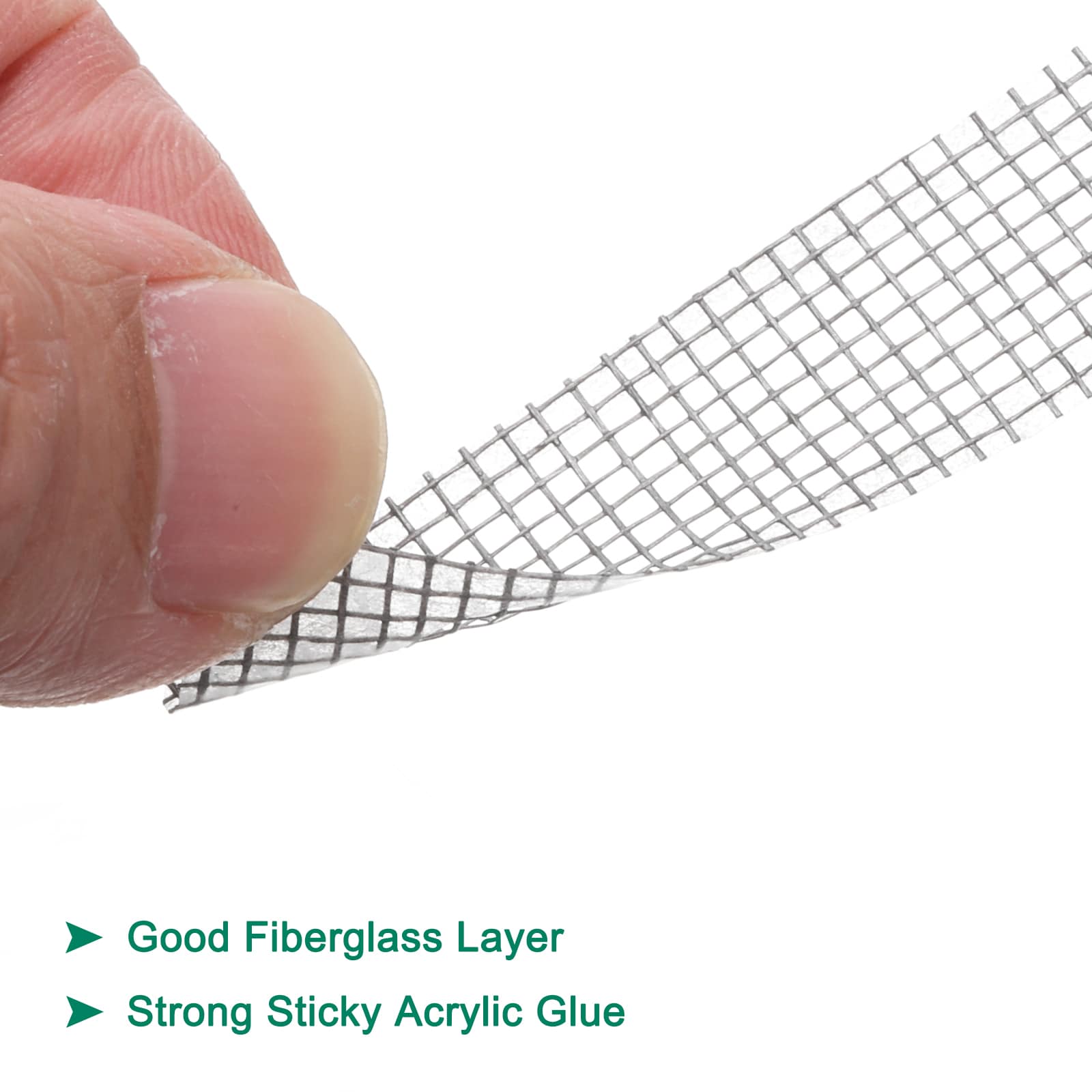 Unique Bargains Window Screen Repair Kit 4pcs 20 Strips Gray Screen ...