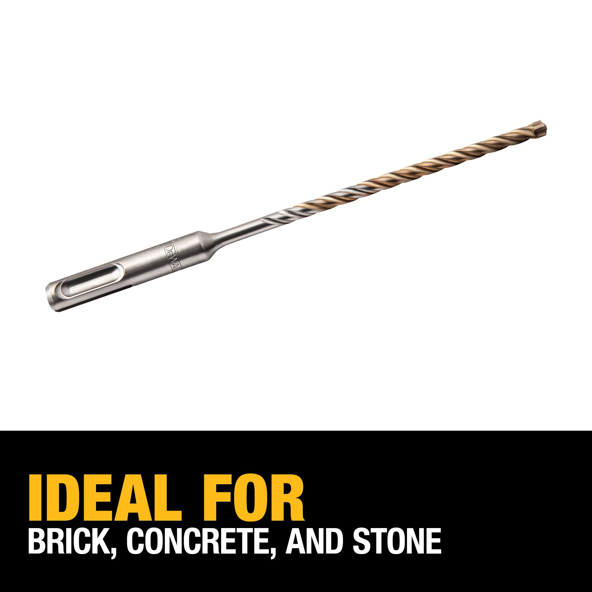 DEWALT High Impact Carbide 3/16-in x 6-1/2-in Carbide Masonry Drill Bit ...