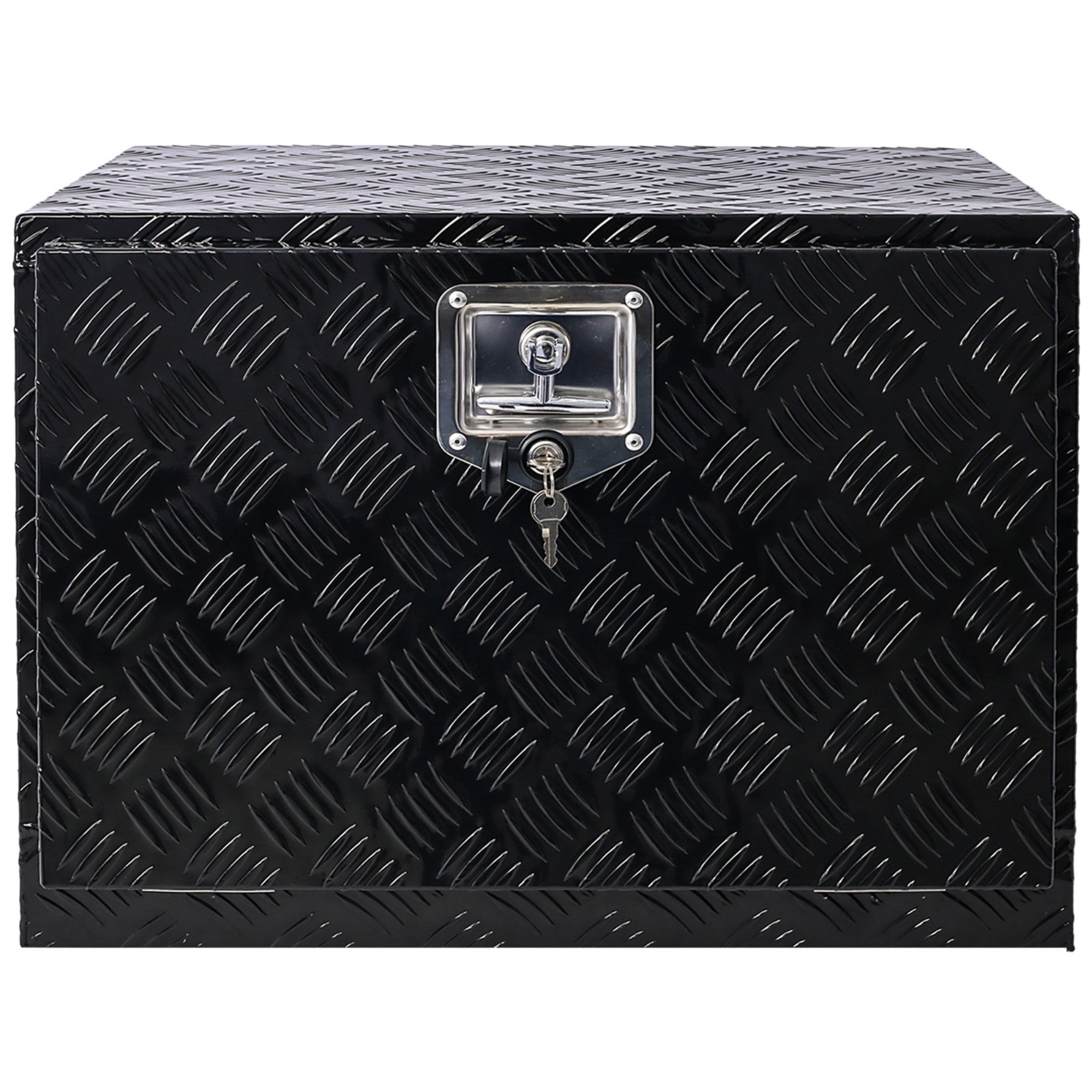 Boyel Living 22x16x15 inches Black Aluminum Outdoor Tool Storage Box ...