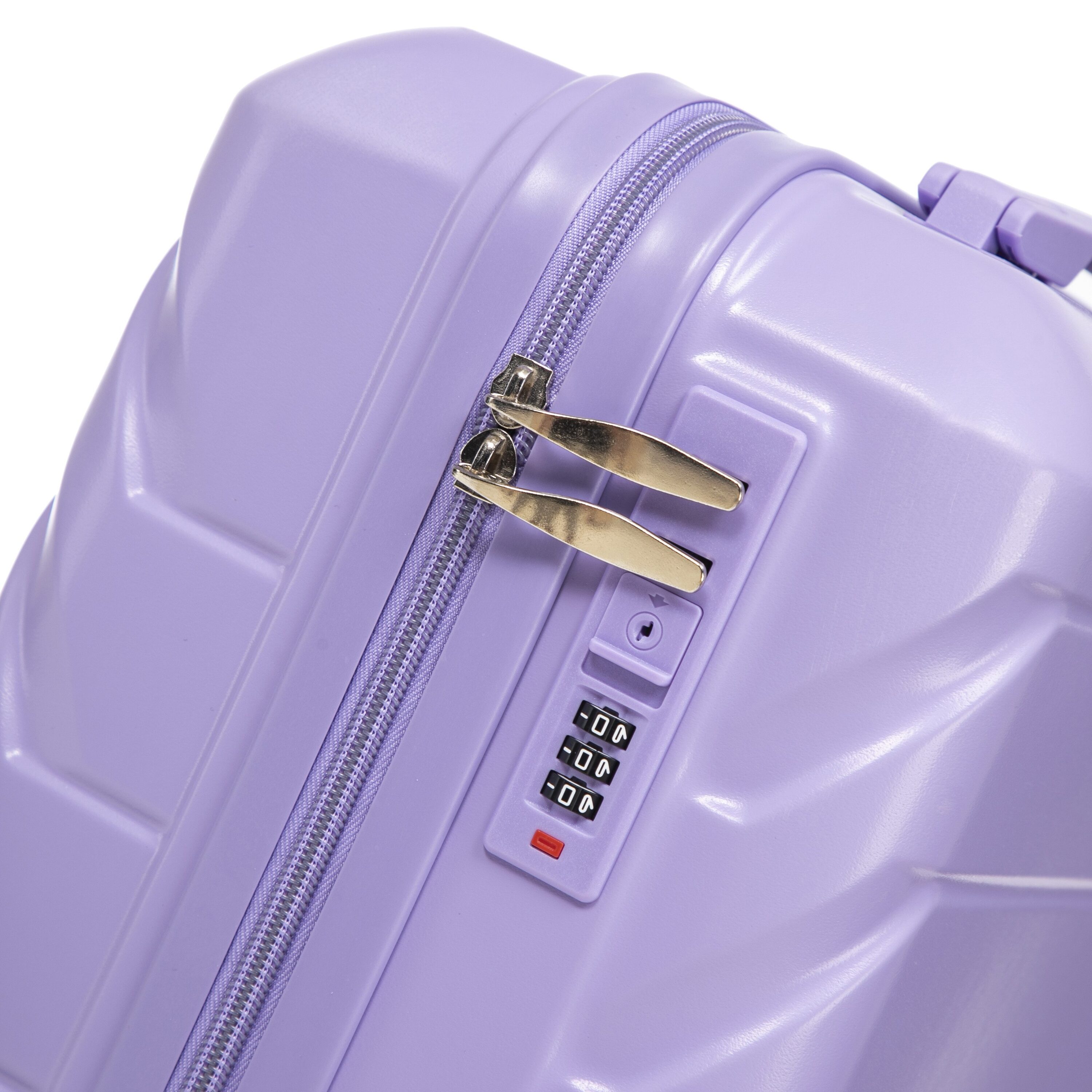 LIVACA 14 inch and 20 inch Blue and Purple ABS Spinner Wheel Luggage ...