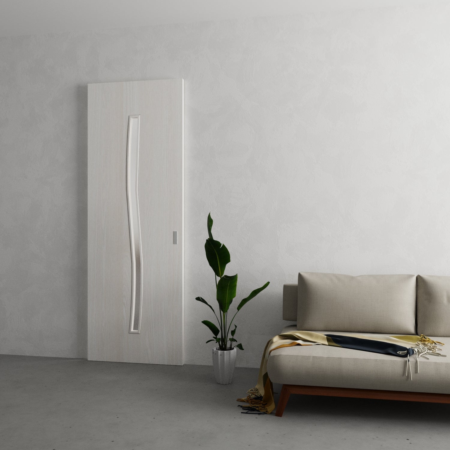 SARTODOORS Hidden Barn - LUNO 2003 Ash Franko - Wood Veneer Doors ...