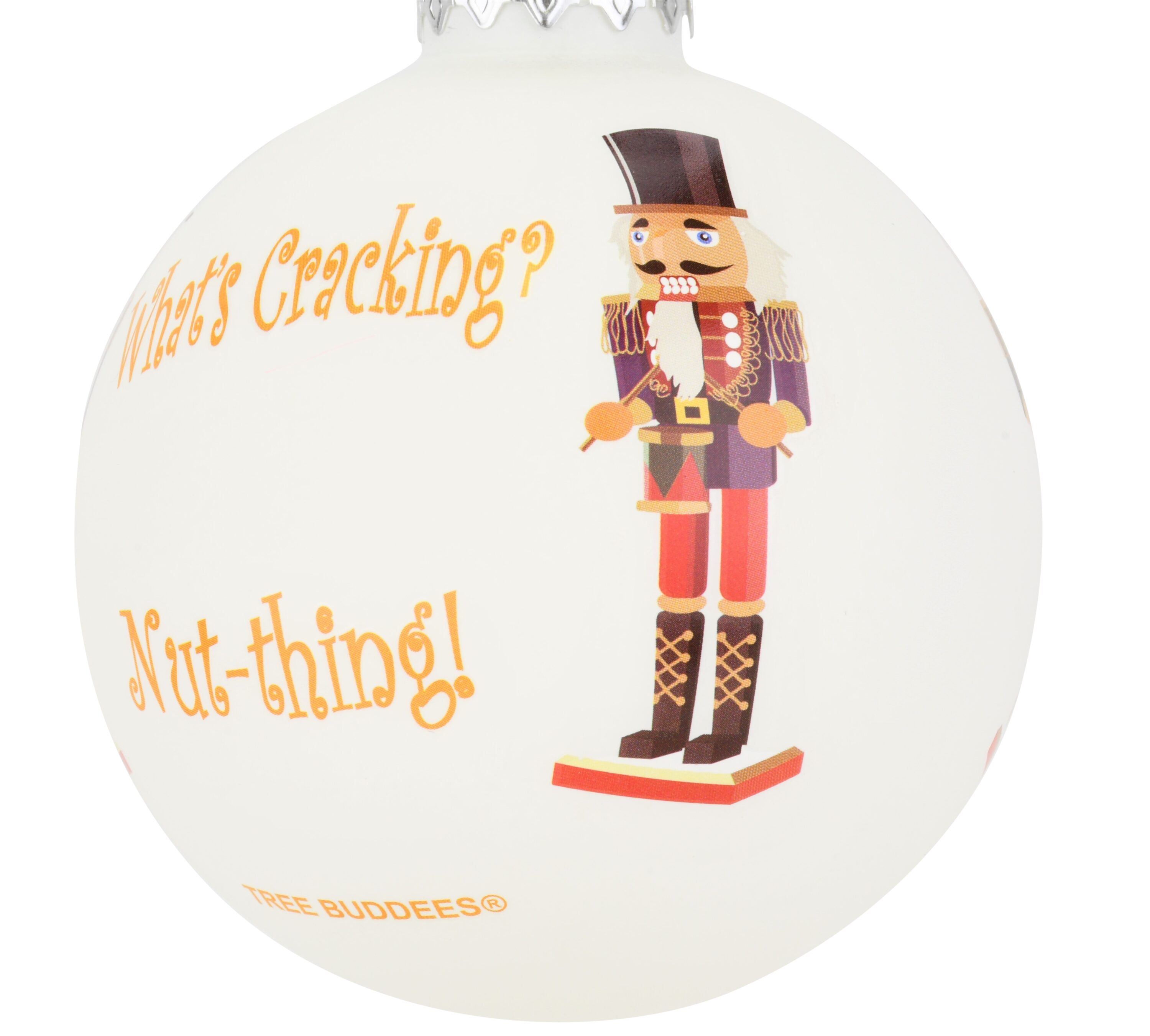Tree Buddees Nutcracker Whats Cracking Nut Thing Fun Christmas Ornament ...