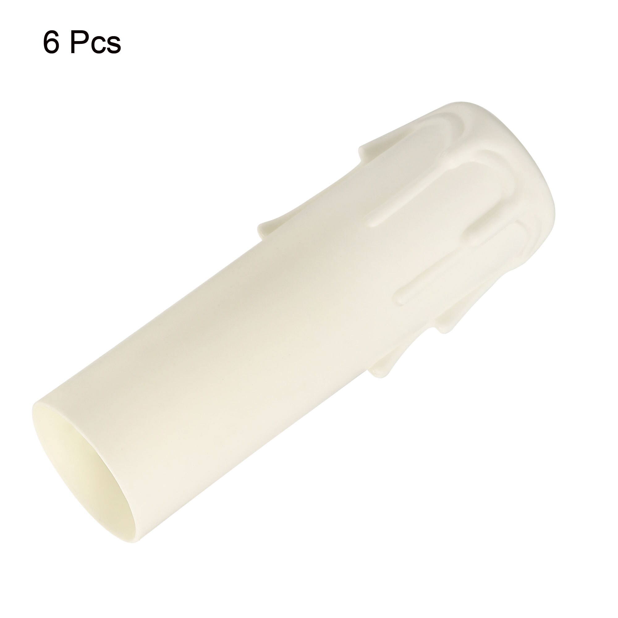 PATIKIL 30x100mm Candle Socket Covers 6 Packs Plastic Sleeves ...