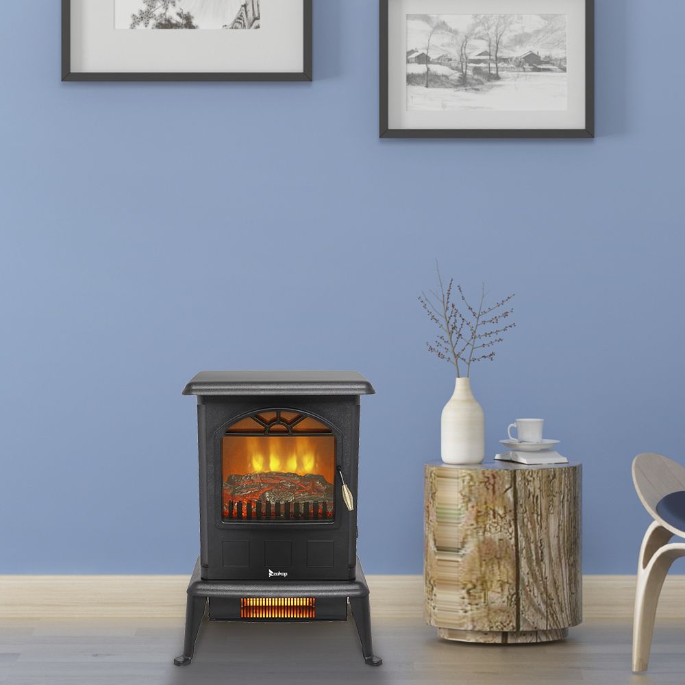 Tatayosi Electric Fireplace Stove Space Heater 1500W Portable ...