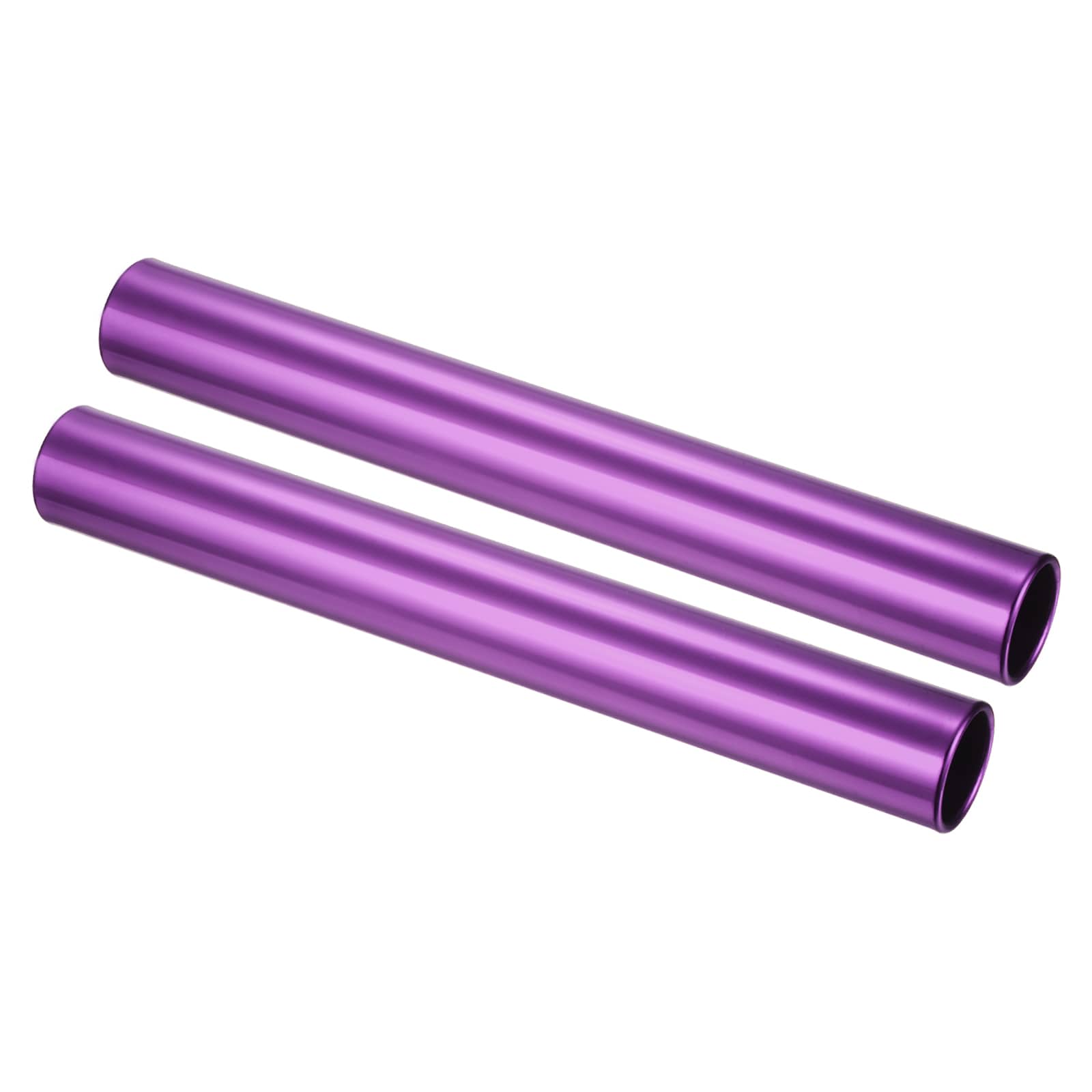 PATIKIL Relay Track Baton 2pcs Aluminum Alloy Tube Field Running Race ...