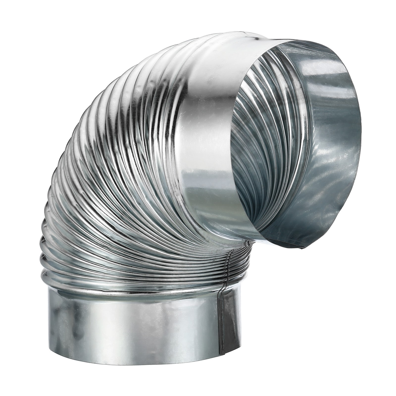 PATIKIL 5.8 Inch OD 90 Degree Elbow Duct Pipe Connector HVAC ...