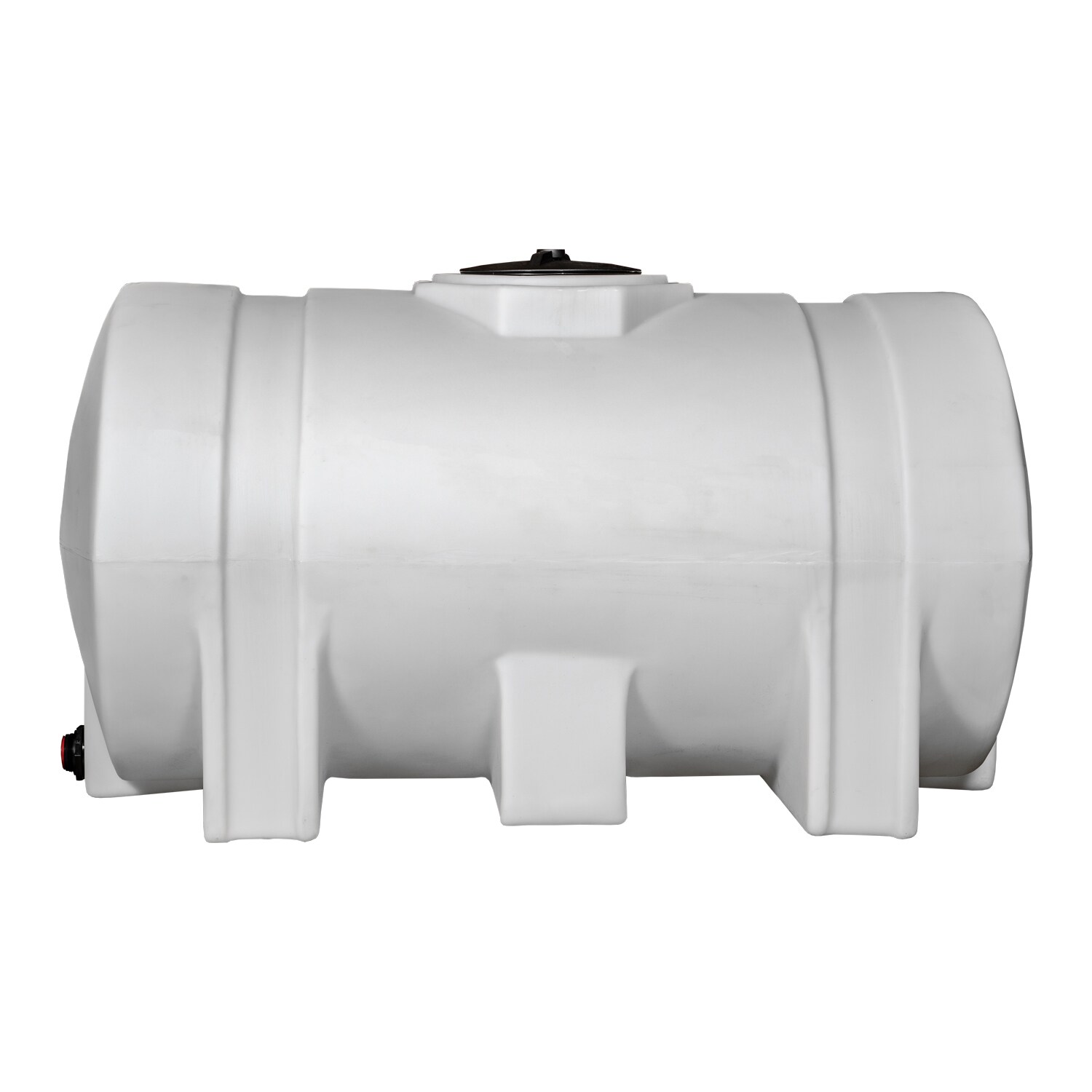 Buyers Products 325-Gallon White Round Polyethylene Truck Transfer tank ...