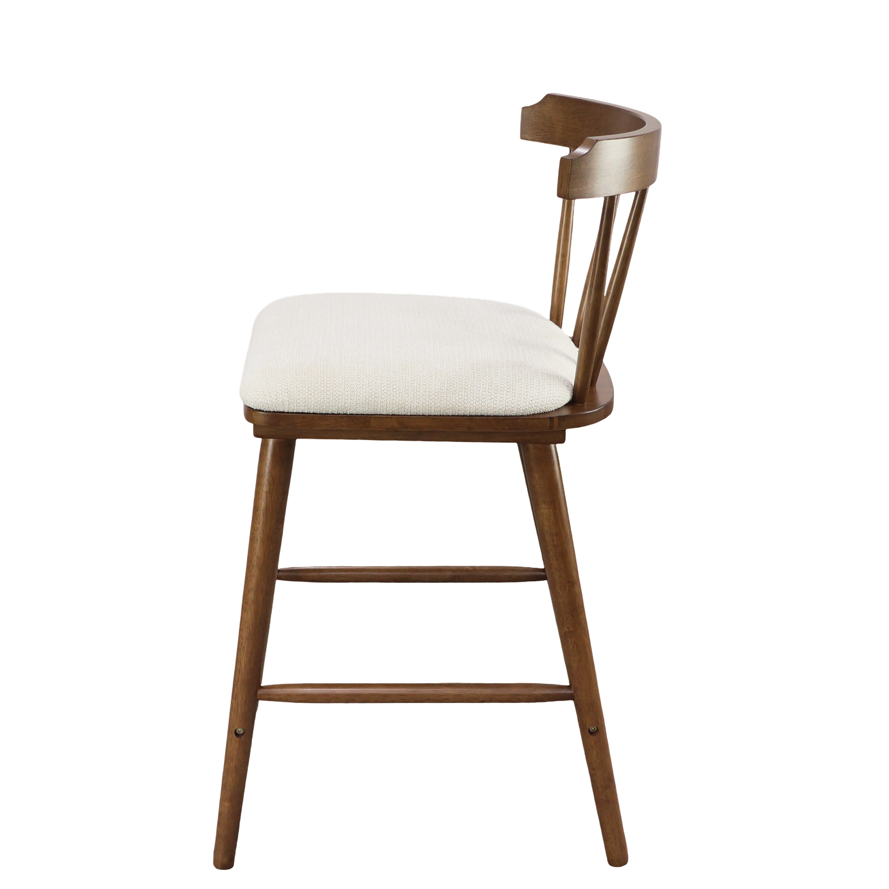 ModernLuxe Assembly Required Olivia Indoor Wooden Upholstered Counter ...