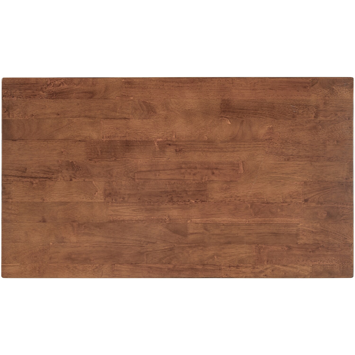 SINOFURN White Wood Base with Wood Top Prep Table (23.8-in x 42-in x 36 ...