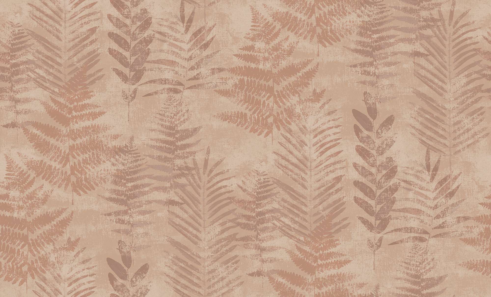 Veer Decor Fern Horizon Red Wallpaper in the Wallpaper department at ...