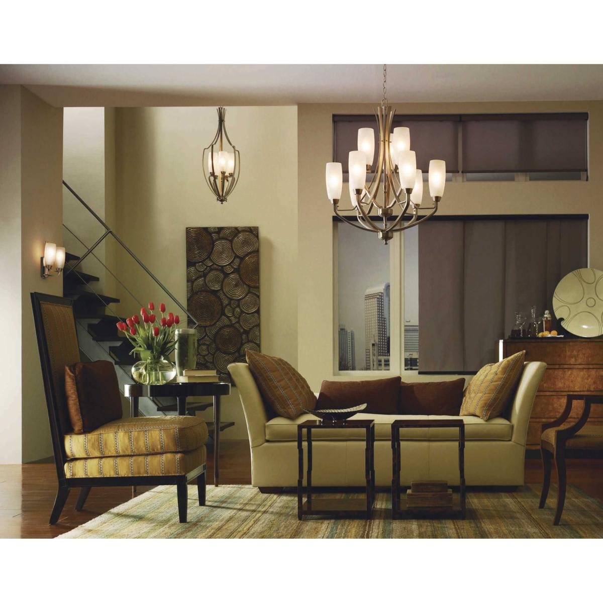 Bowery + Grove 51858-BNE Anna 2 Light 13 inch Brushed Nickel Bath ...