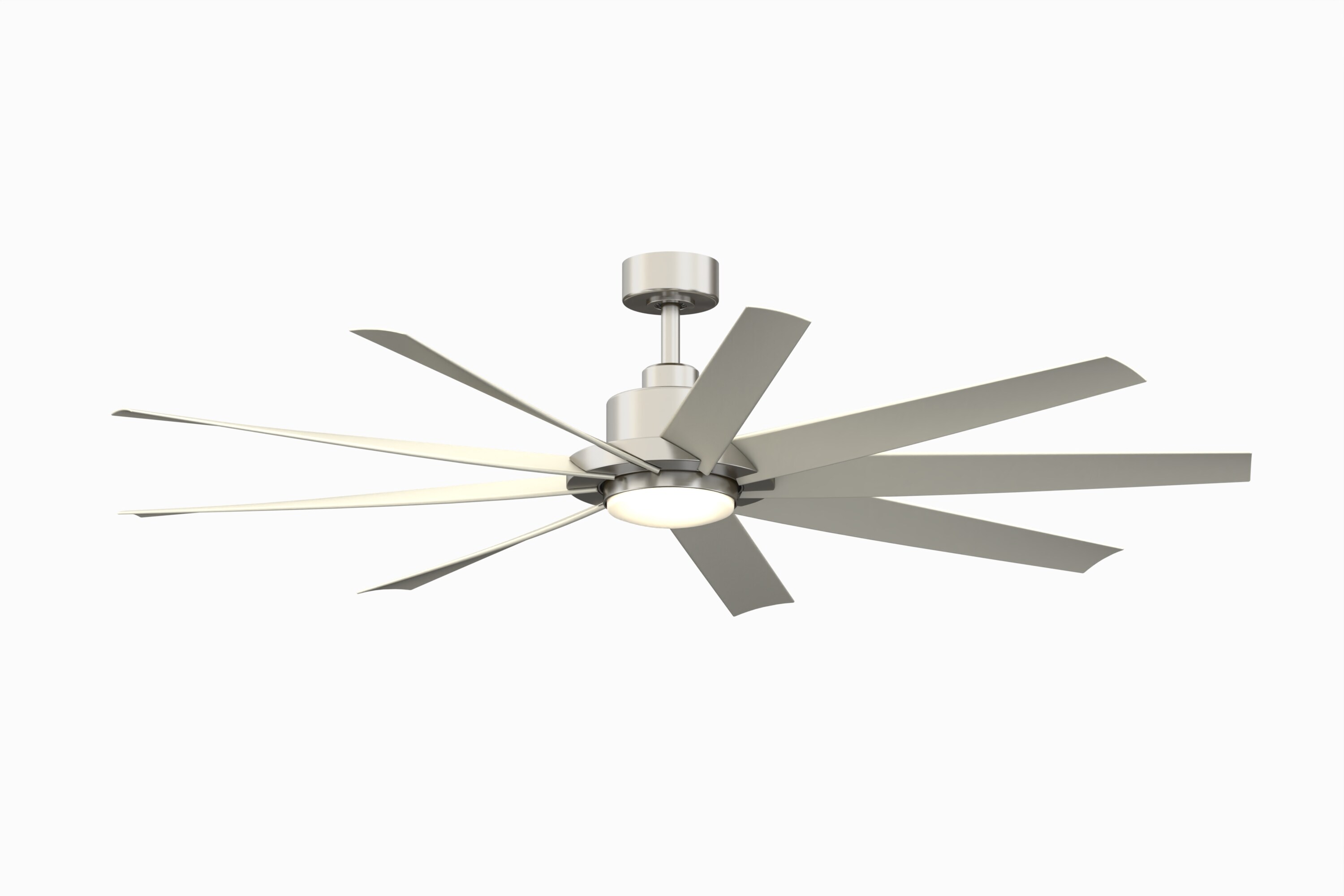 Fanimation Studio Collection SixtyFour 64-in Brushed Nickel Color ...