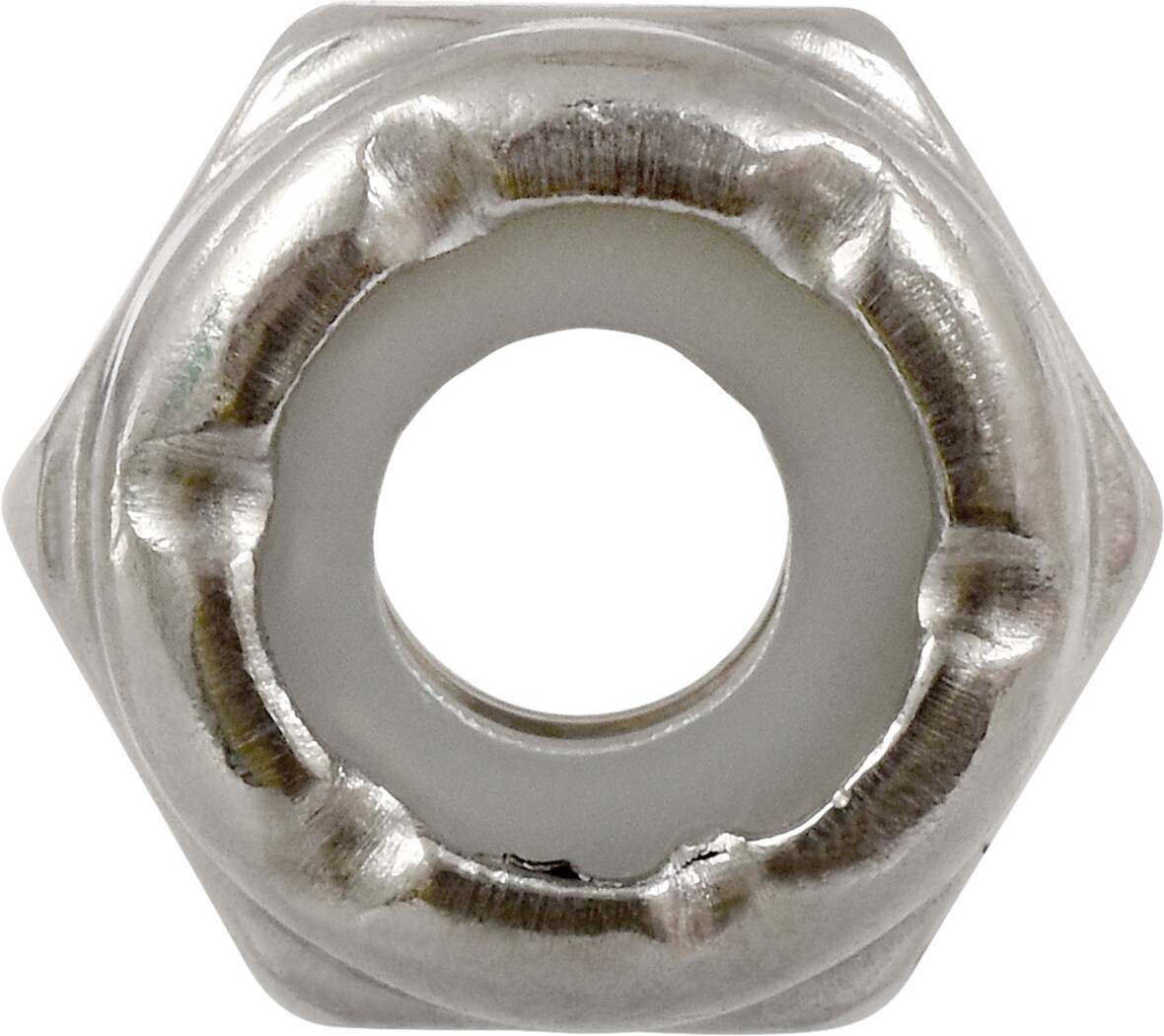 #10 x 24 Stainless steel Stainless steel Nylon insert Nut Count in the ...