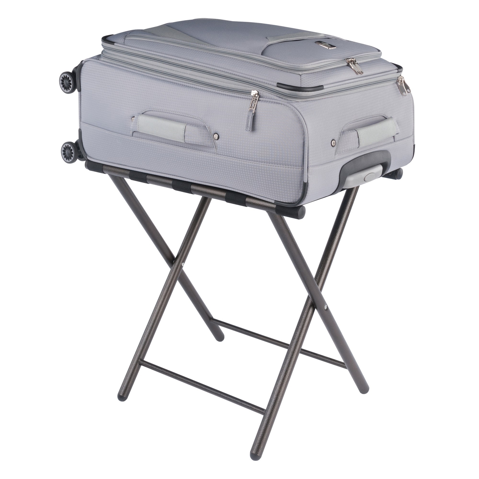 Winsome Wood Tavin Antique Bronze Wood Luggage Rack at Lowes.com