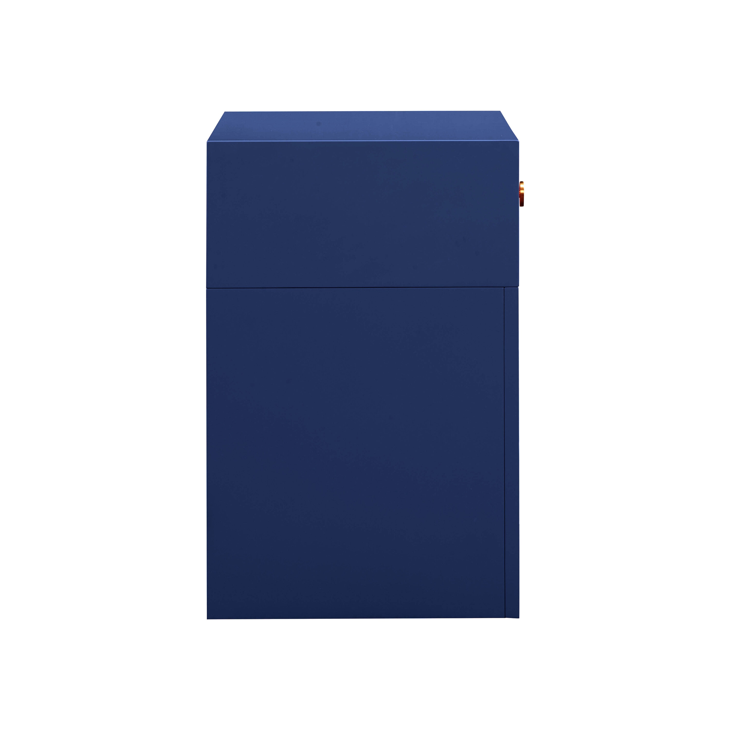 TOV Furniture This wooden nightstand features a soft close drawer for ...