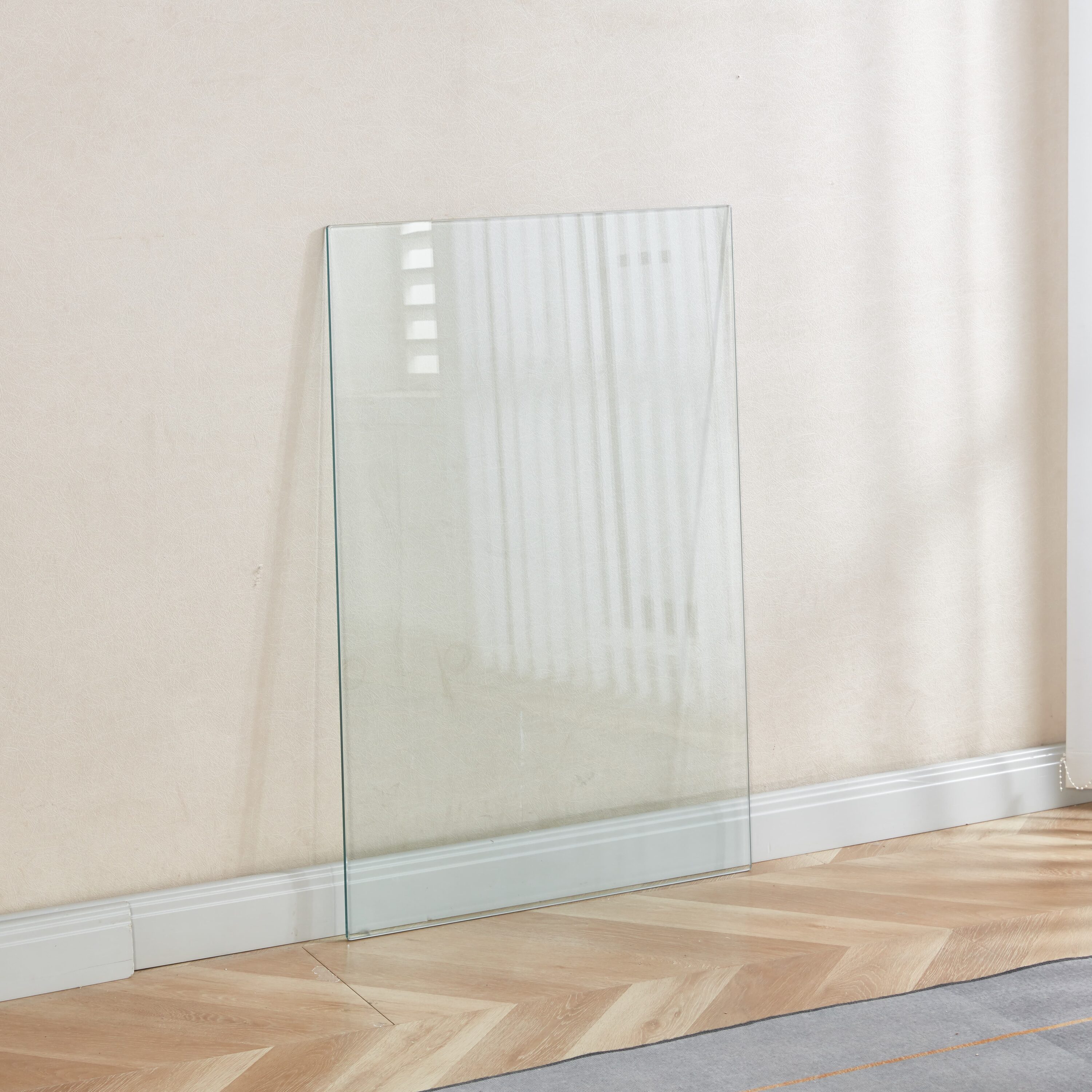 LOVMOR Tempered clear glass top in the Table Tops department at Lowes.com