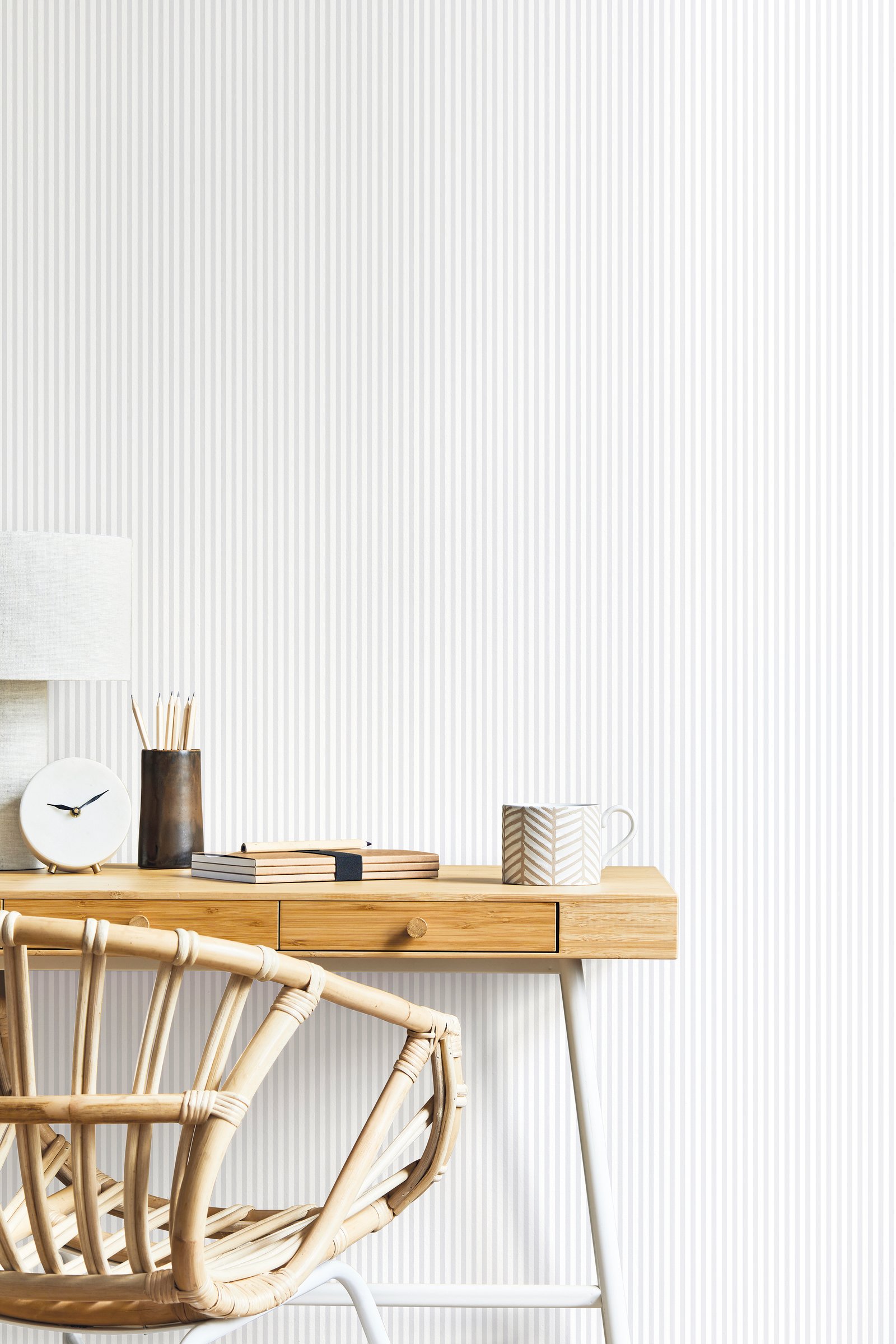 Galerie Smart Stripes 3 Shirt Stripe Silver Grey Wallpaper G68071 in ...