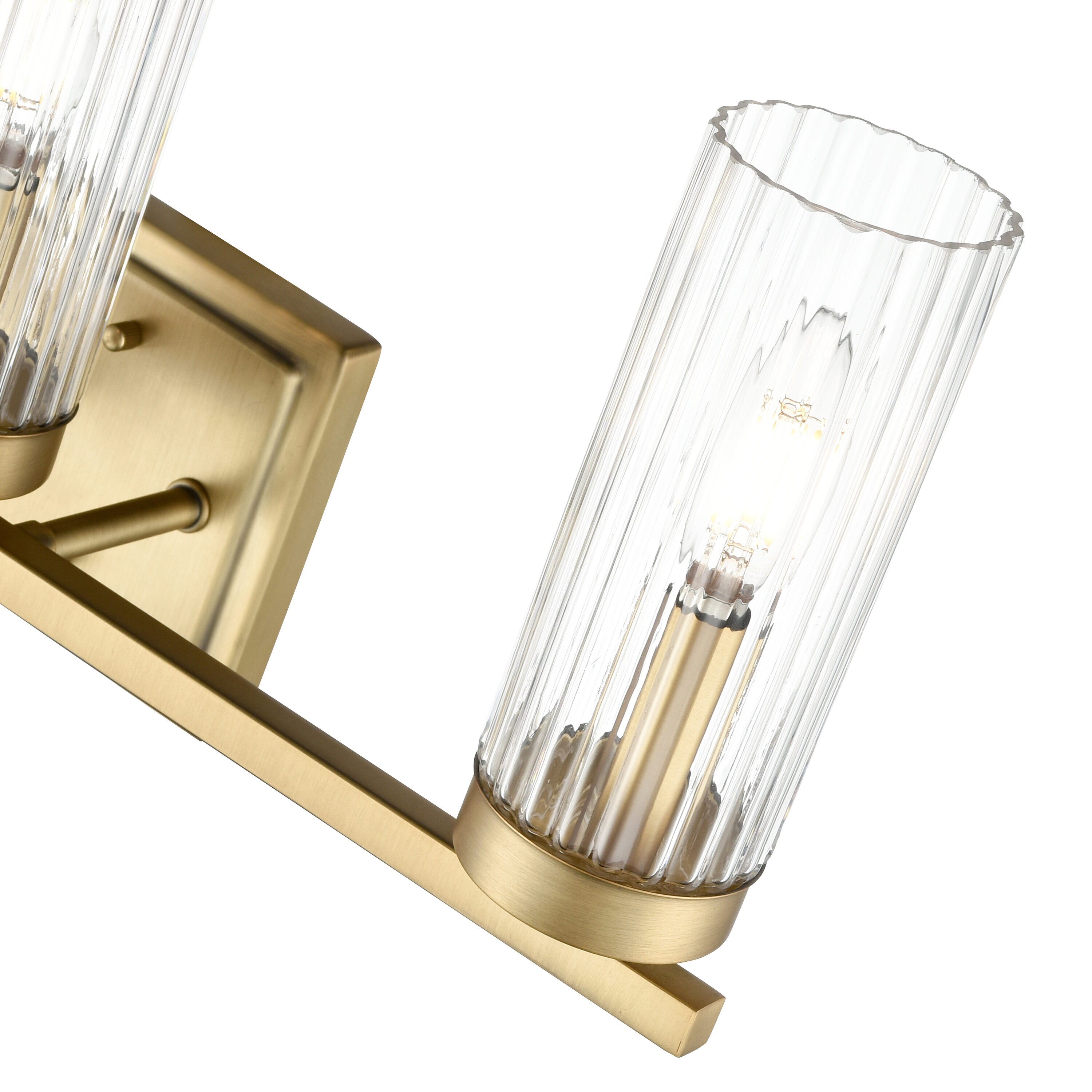 Millennium Lighting Iversen 21-in 3 Light Brushed Brass Modern ...