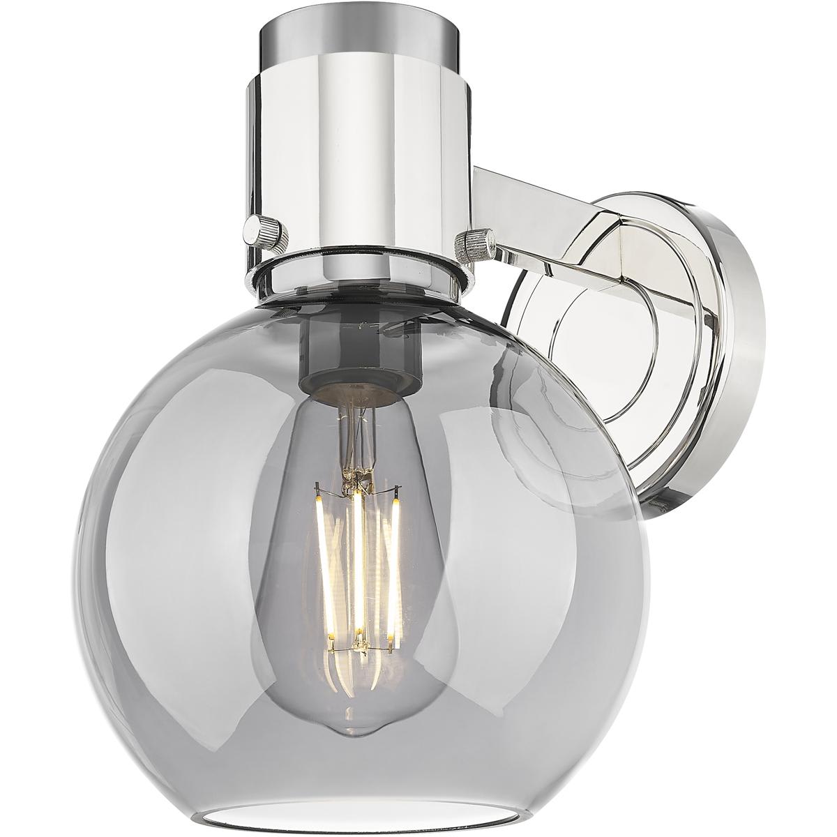Innovations Lighting 464-1W-PN-G464B-7SM Lawton Sphere Wall Sconce ...