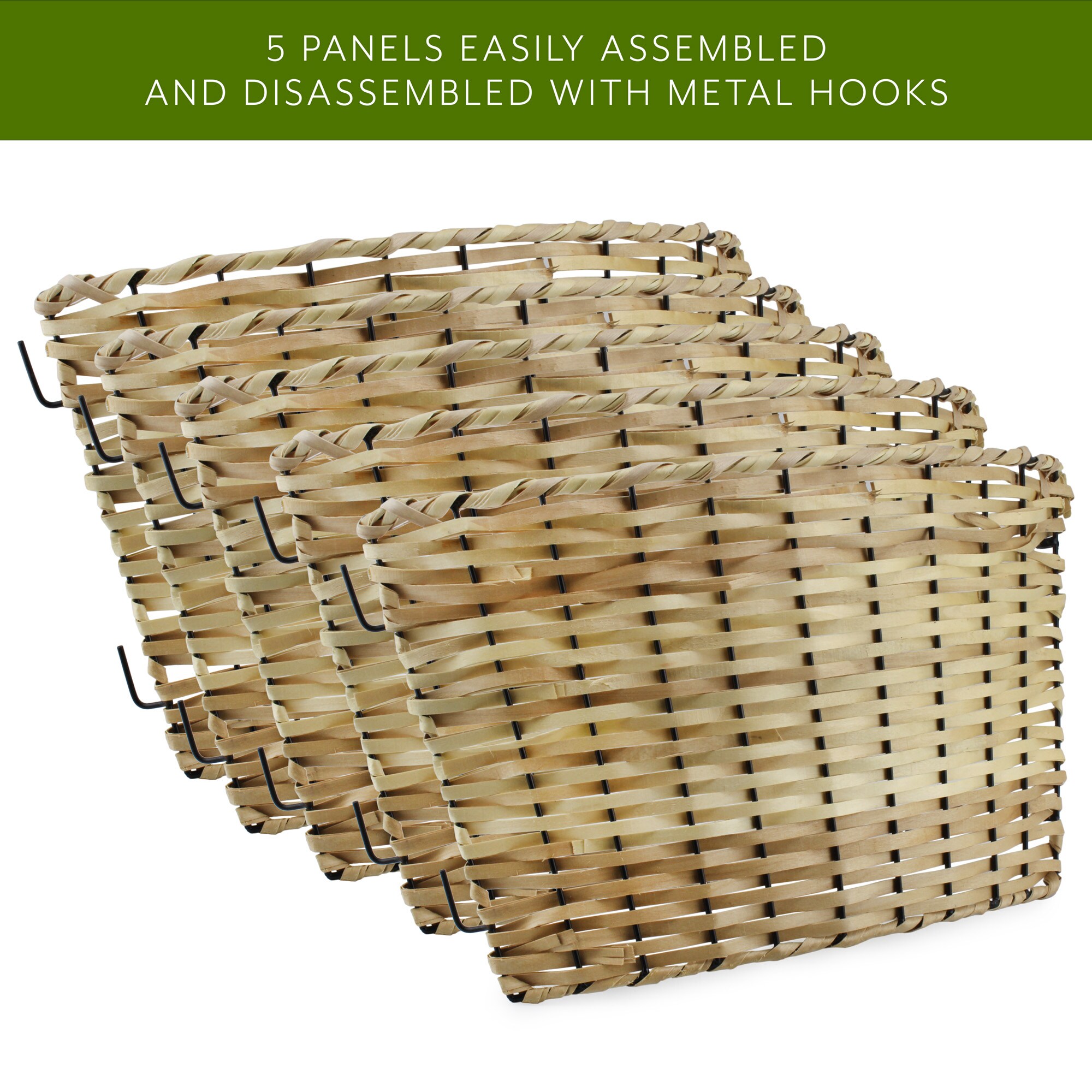 Auldhome Design Wicker Christmas Tree Collar Natural 29in at Lowes.com