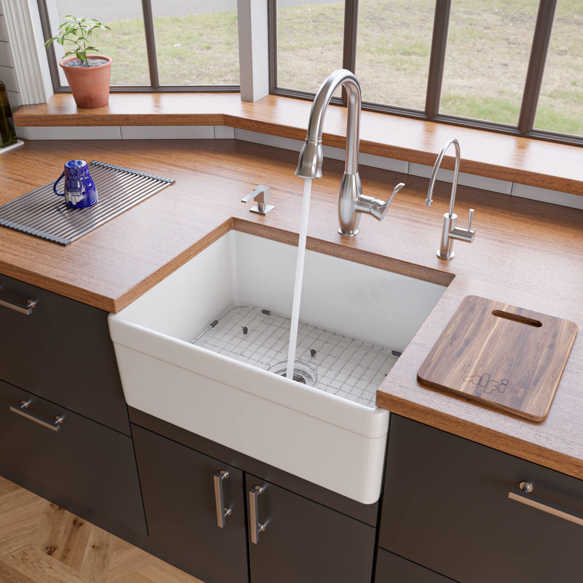 ALFI Single bowl Kitchen Sinks at Lowes.com