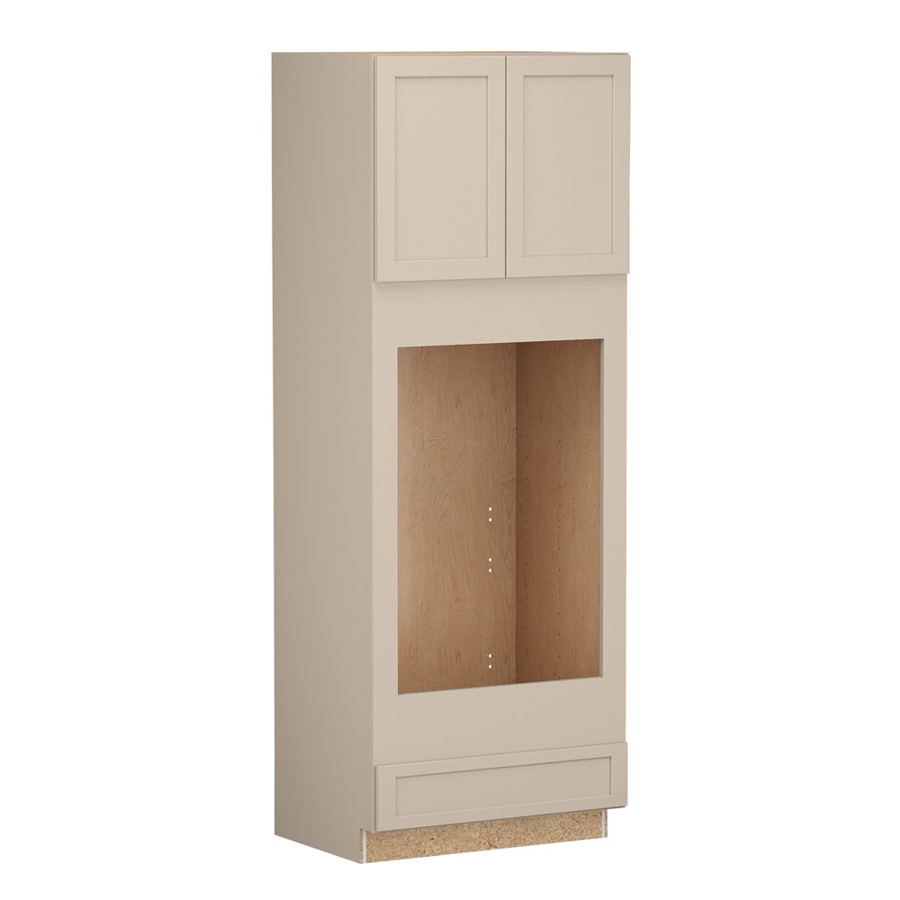 Shenandoah Breckenridge FOL 33-in W x 90-in H x 24-in D Oat Painted ...