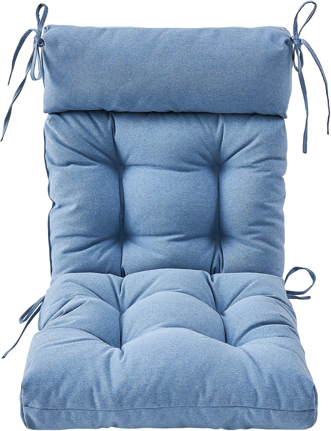 Artplan Patio Chair Cushion Tufted Adirondack Outdoor Chair Cushion ...
