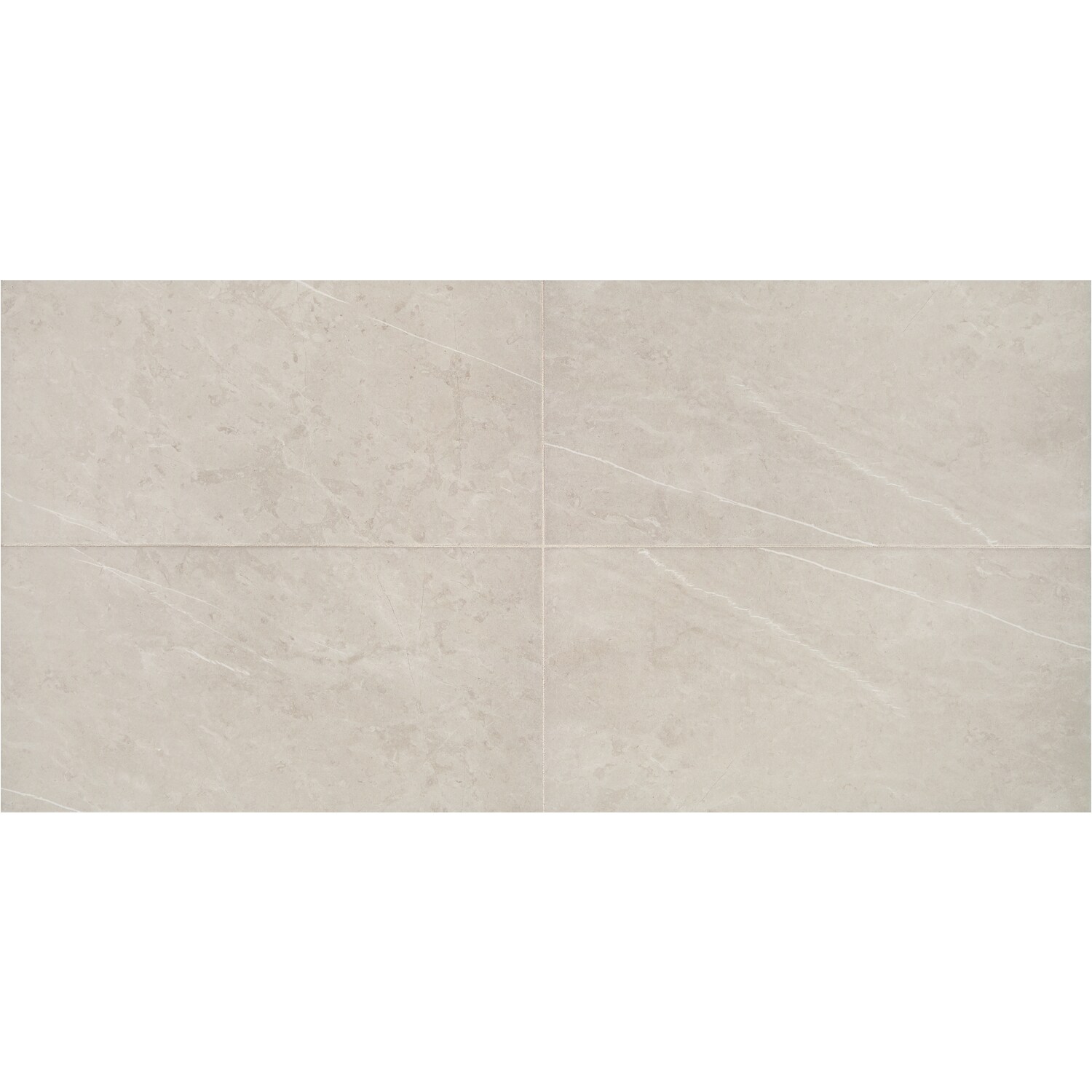 Daltile Prime Dynamic Beige 12-in x 24-in Matte Ceramic Marble look ...
