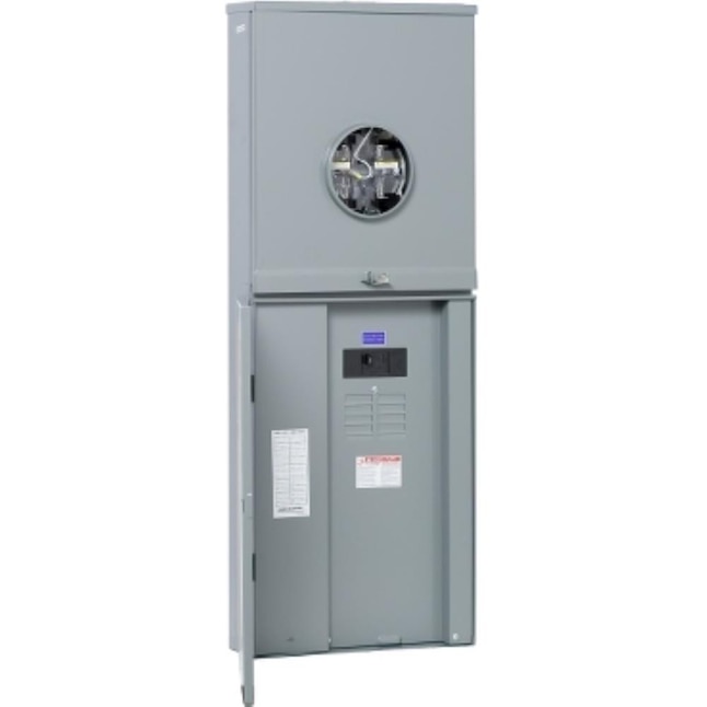 Square D QO 200-Amp 8-Spaces 16-Circuit Outdoor Main Breaker Meter ... Square D QO 200-Amp 8-Spaces 16-Circuit Outdoor Main Breaker Meter ...