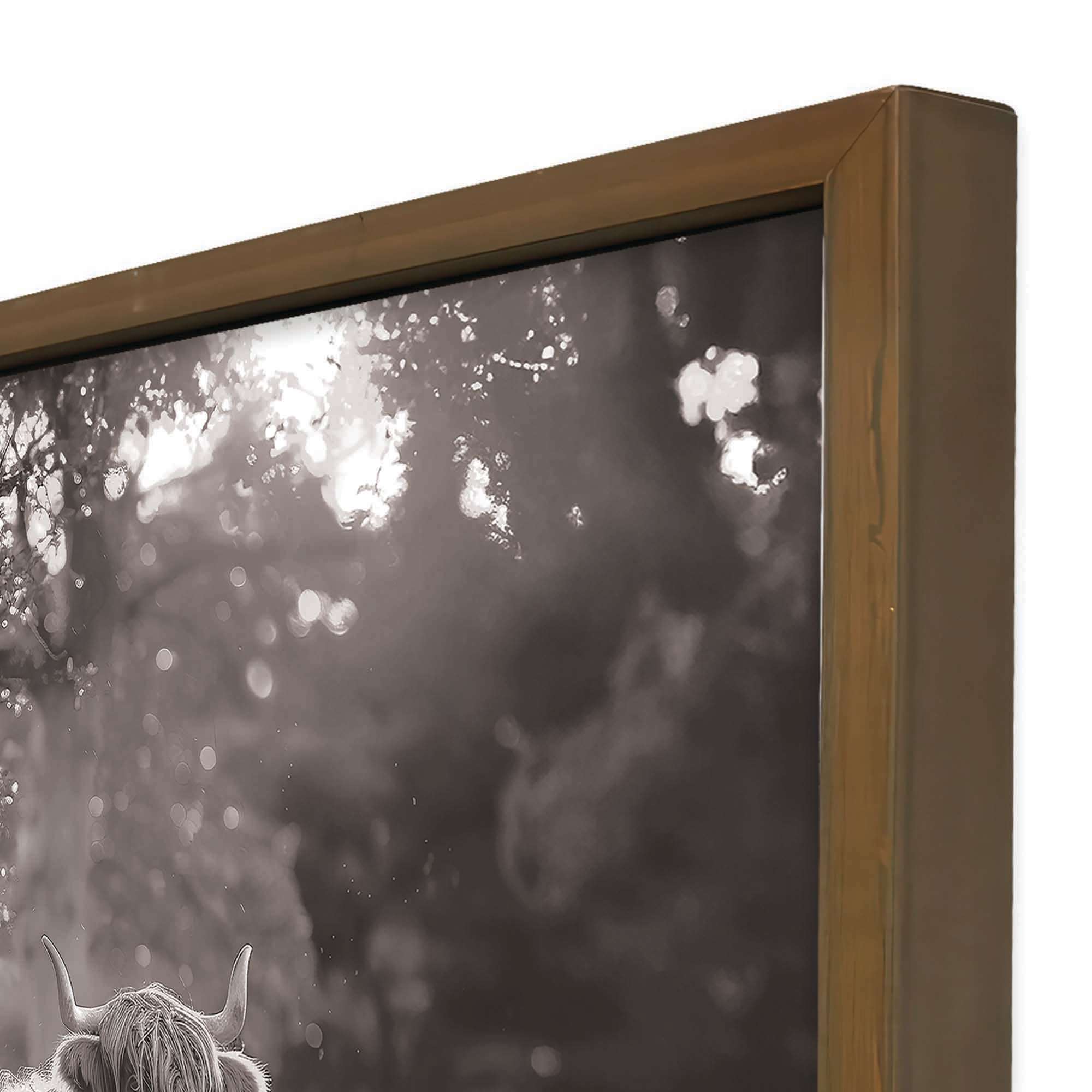 Creative Products Golden Hour Farm Bath 24 x 18 Brown Framed Print in ...