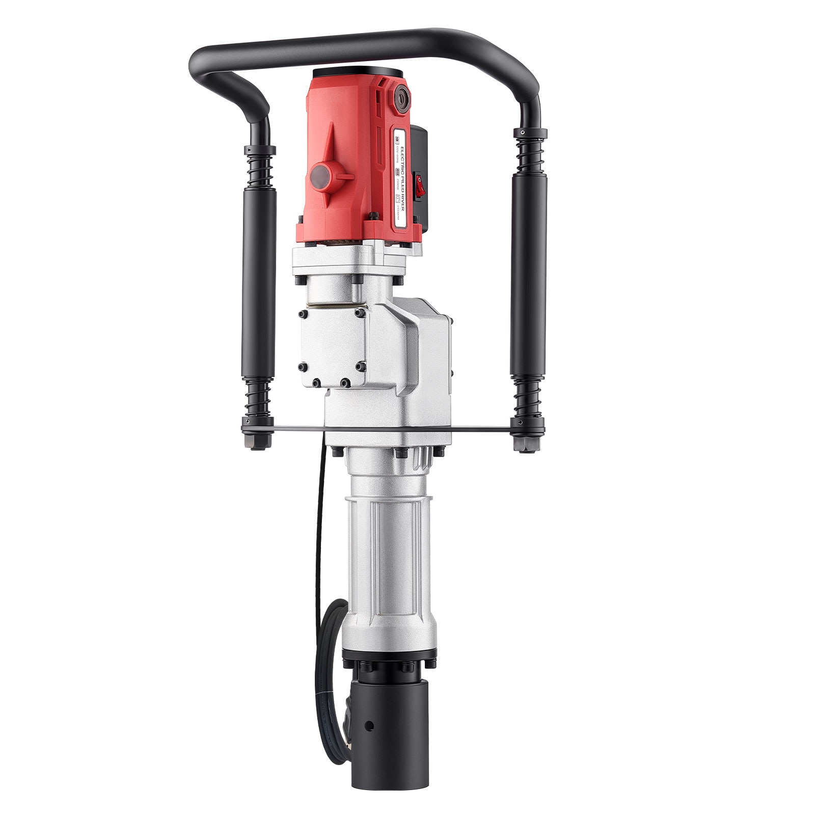 VEVOR Electric T Post Driver 2200W Handheld Post Pounder with 2.17 in ...
