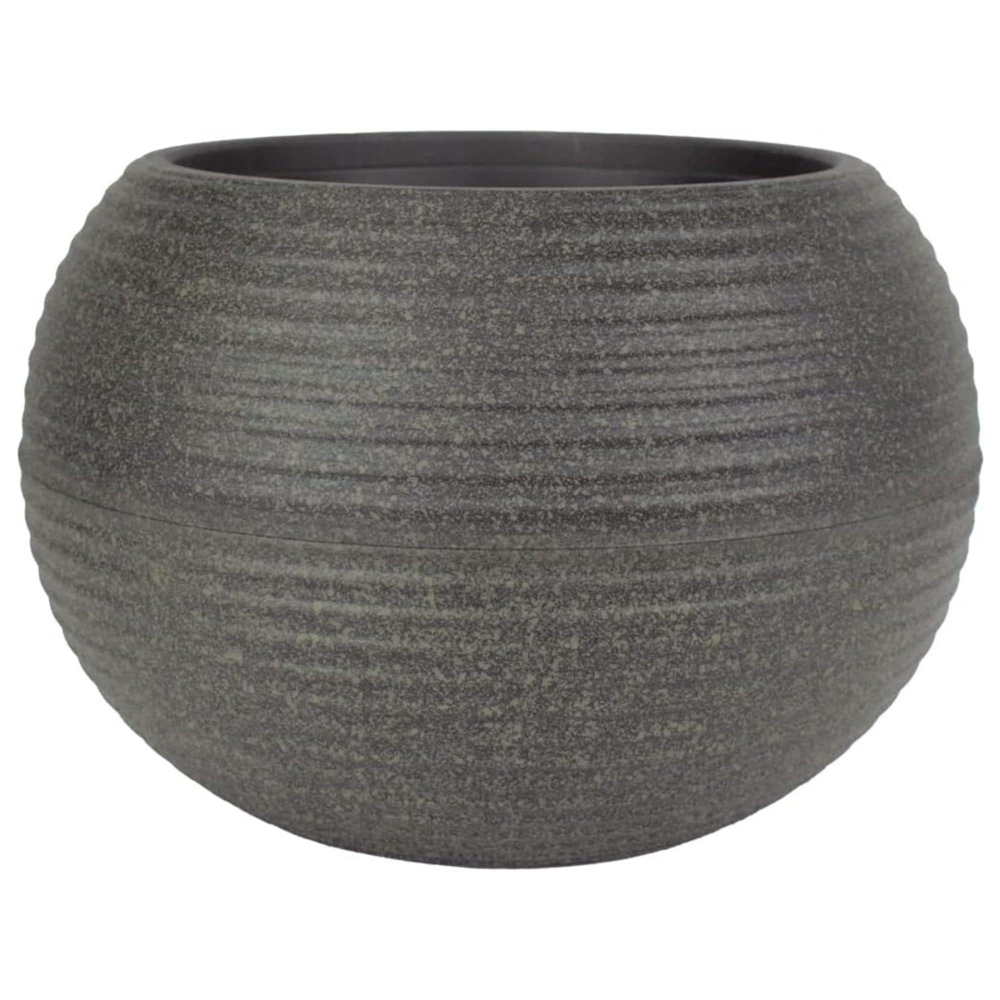 The HC Companies 10 Inch Atlas Sphere Planter Round Plastic Plant Pot ...