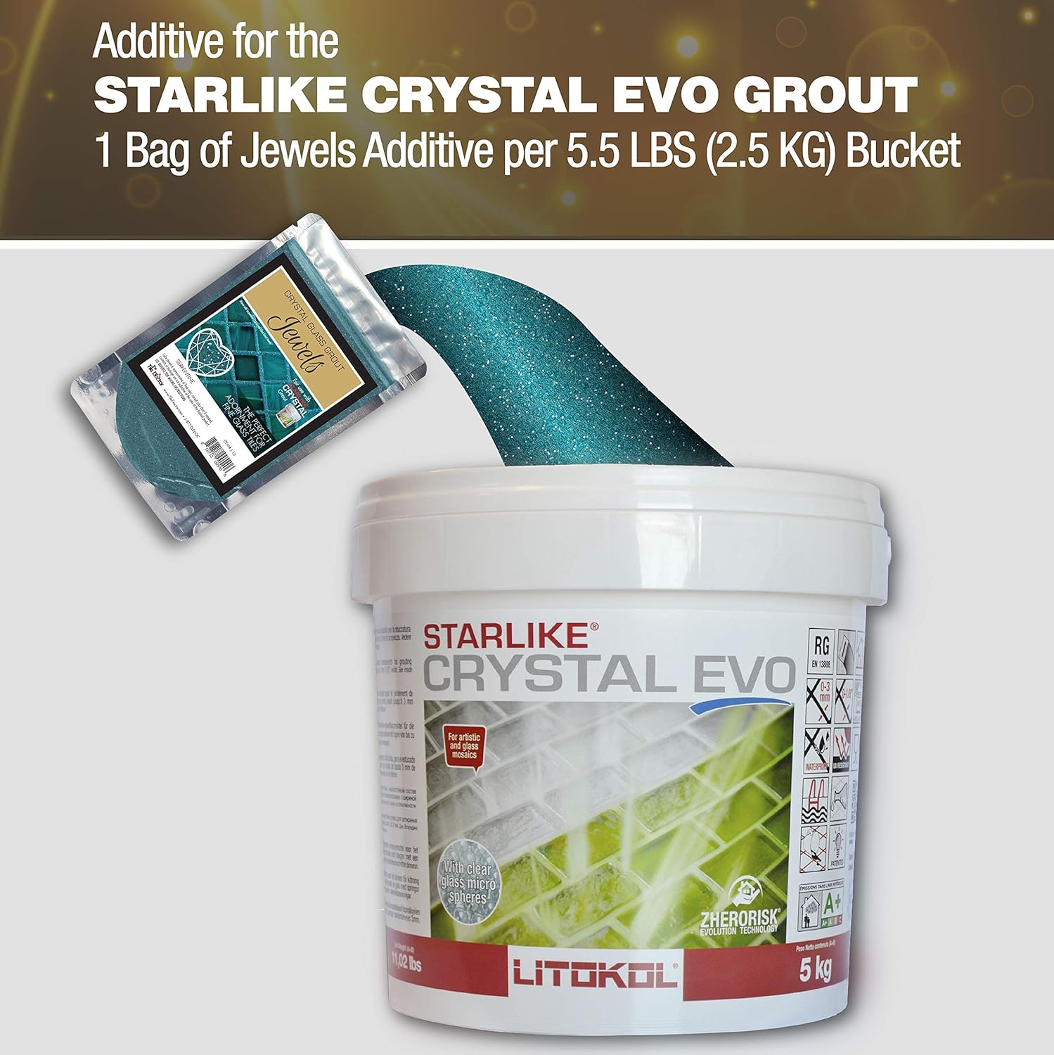 The Tile Doctor Jewels Serpentine All-in-one Grout (3.52-oz) J.15 at ...